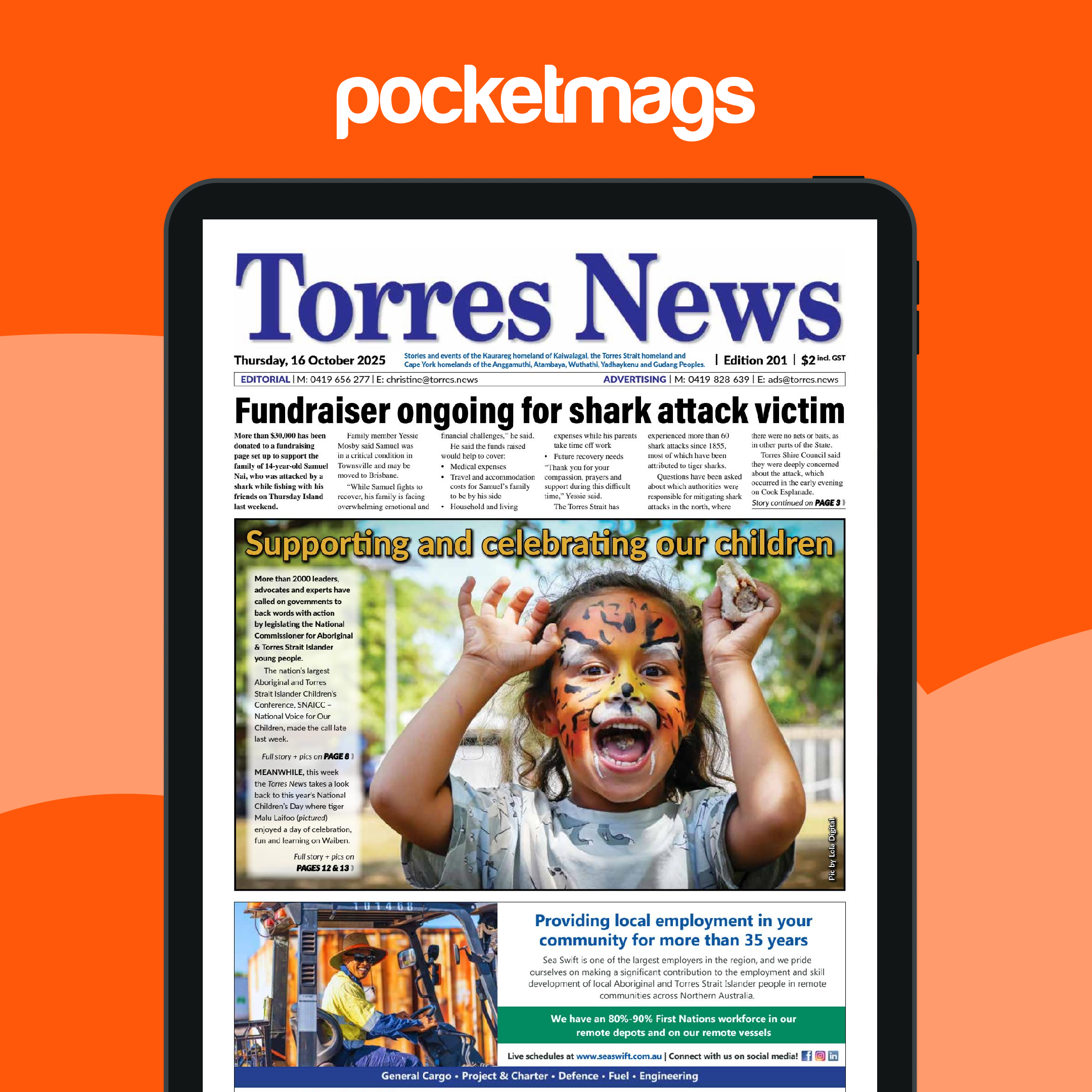 Torres News Magazine - Edition 201 Back Issue