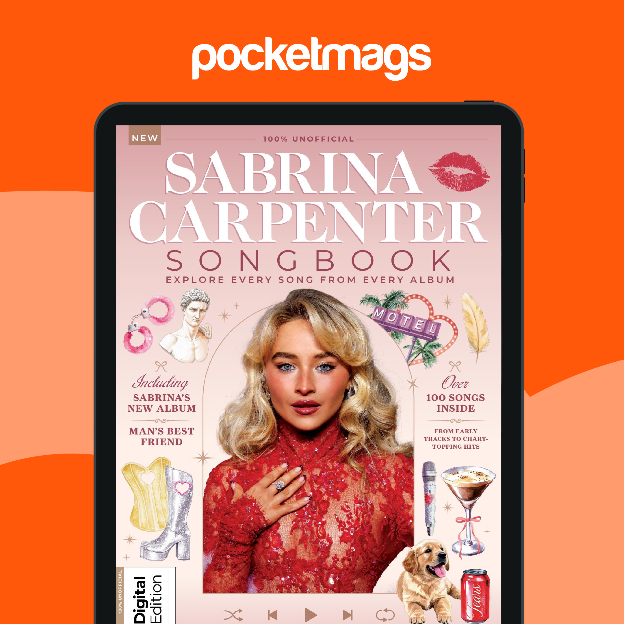 Music Magazine - The Sabrina Carpenter Songbook First Edition Back Issue