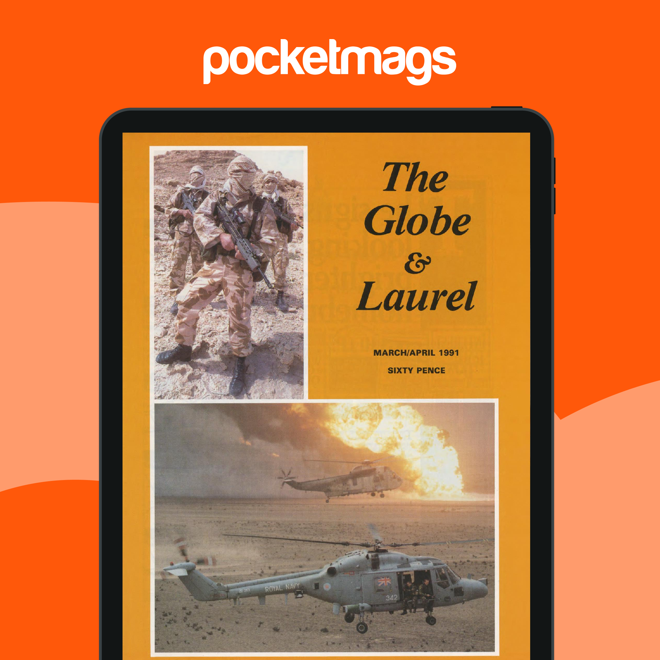Globe & Laurel Magazine - Mar/Apr 1991 Back Issue