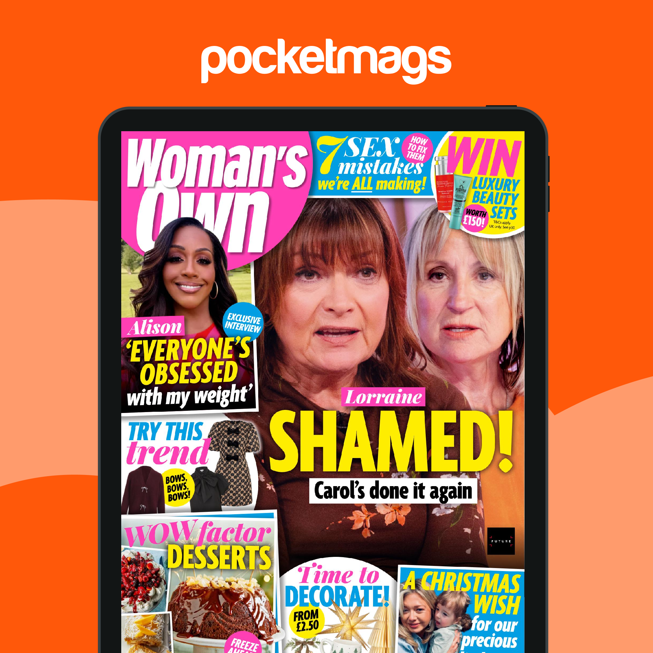 Woman's Own Magazine - 17th Nov 2025 Back Issue