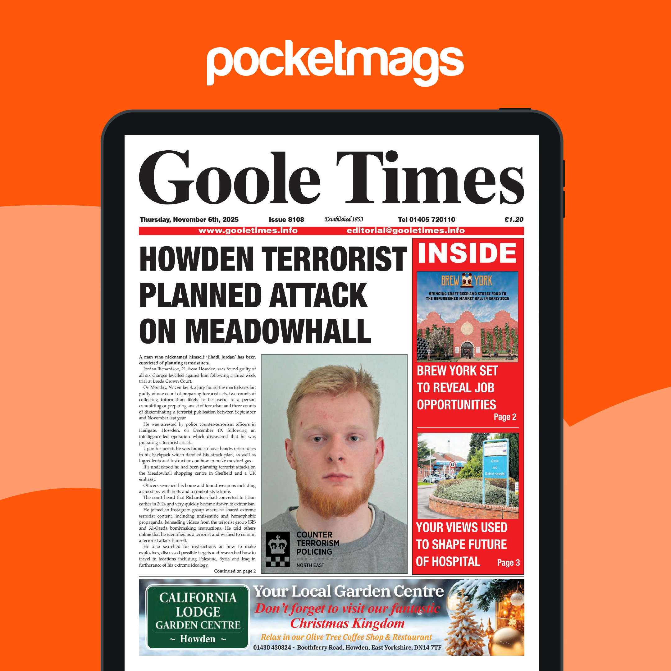 Goole Times Magazine - November 6th 2025 Edizione posteriore
