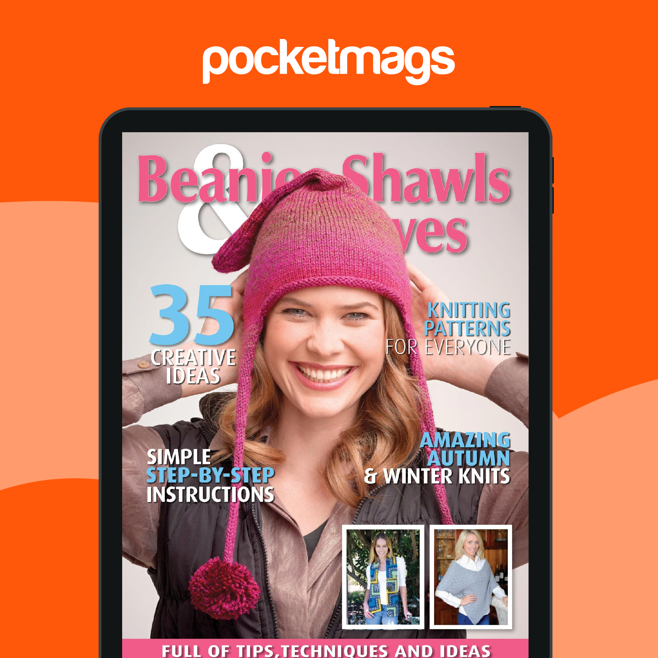 Beanies Shawls and Scarves Magazine Subscriptions and Beanies Shawls ...