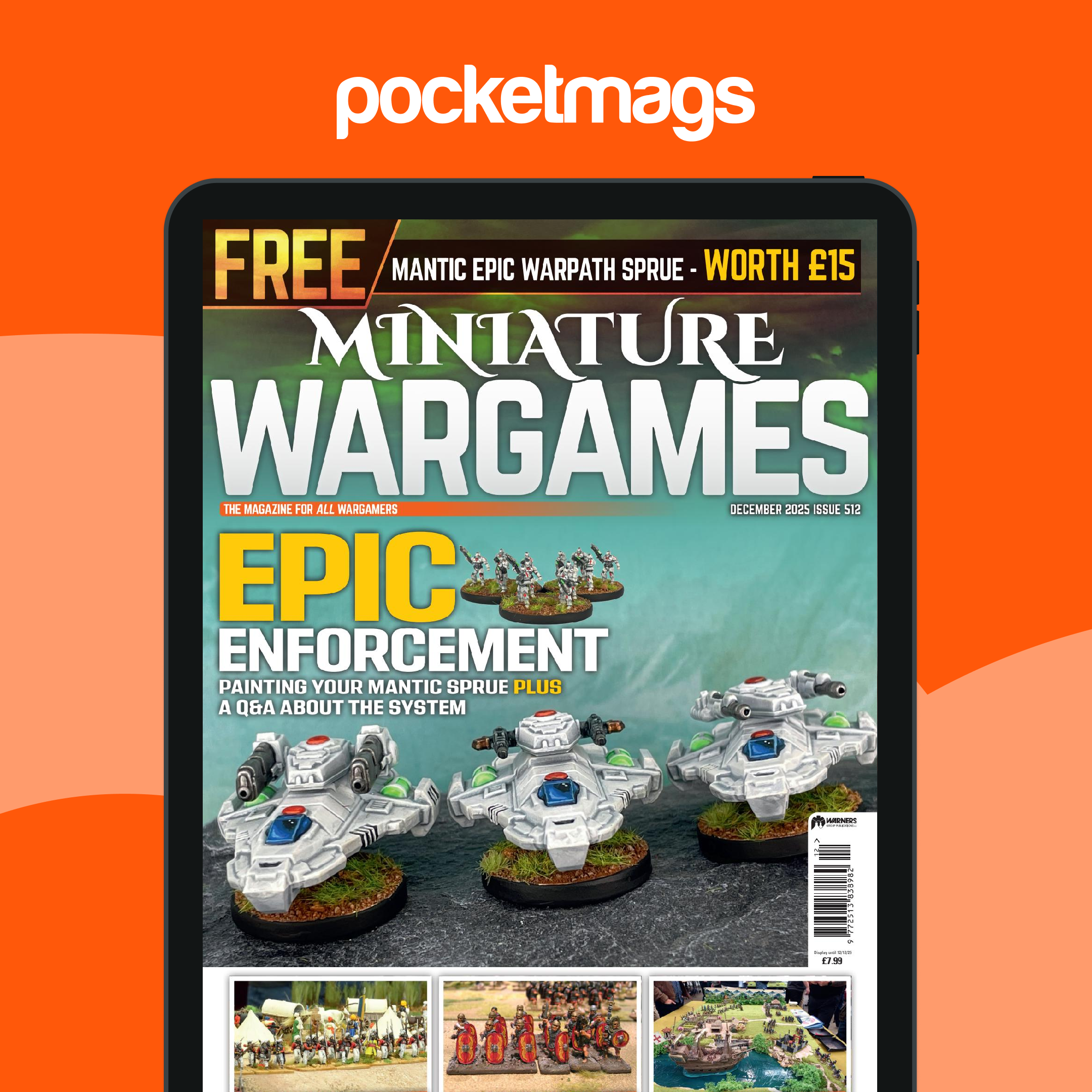 Miniature Wargames Magazine - December 2025 [512] Edición anterior