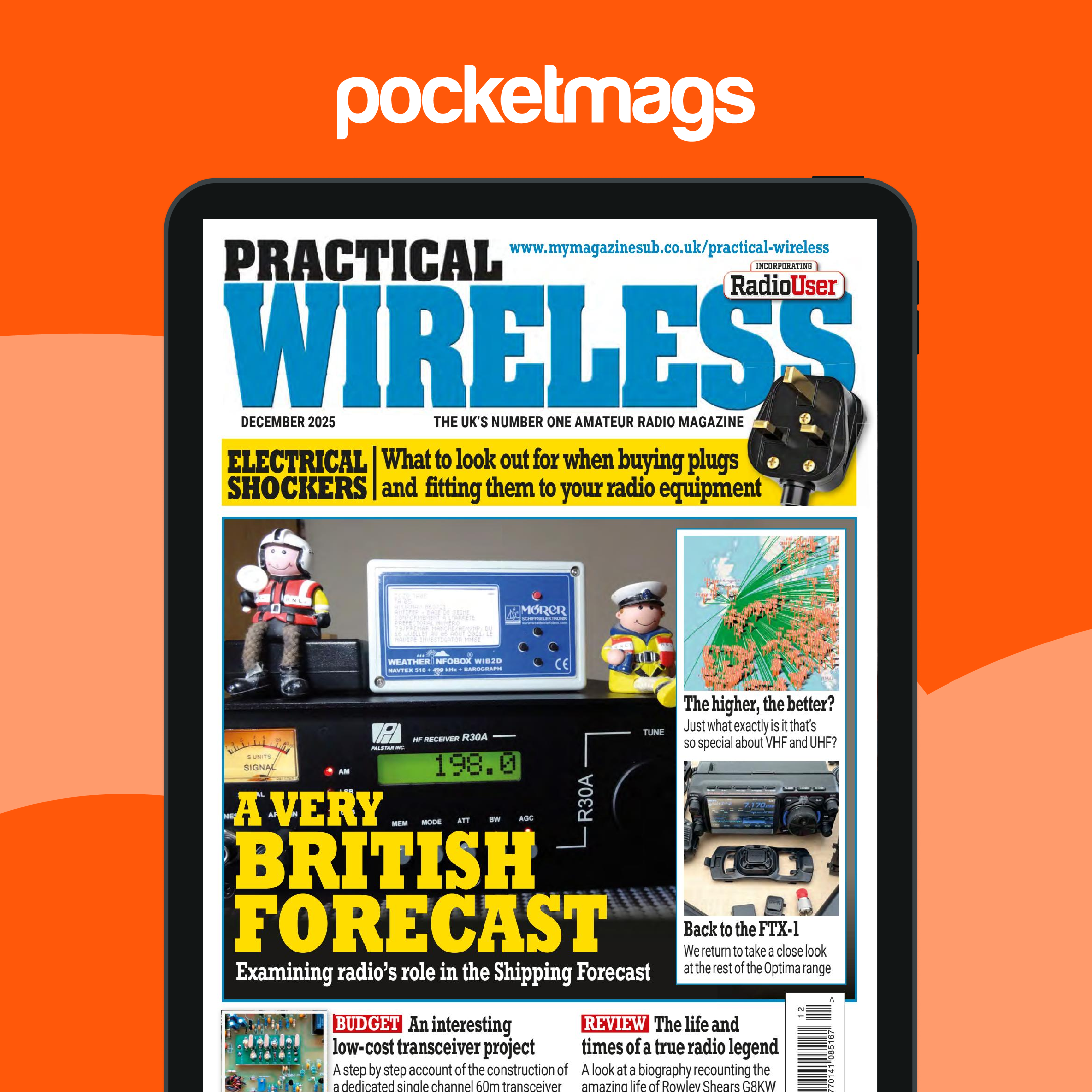Practical Wireless Magazine - December 2025 Edición anterior