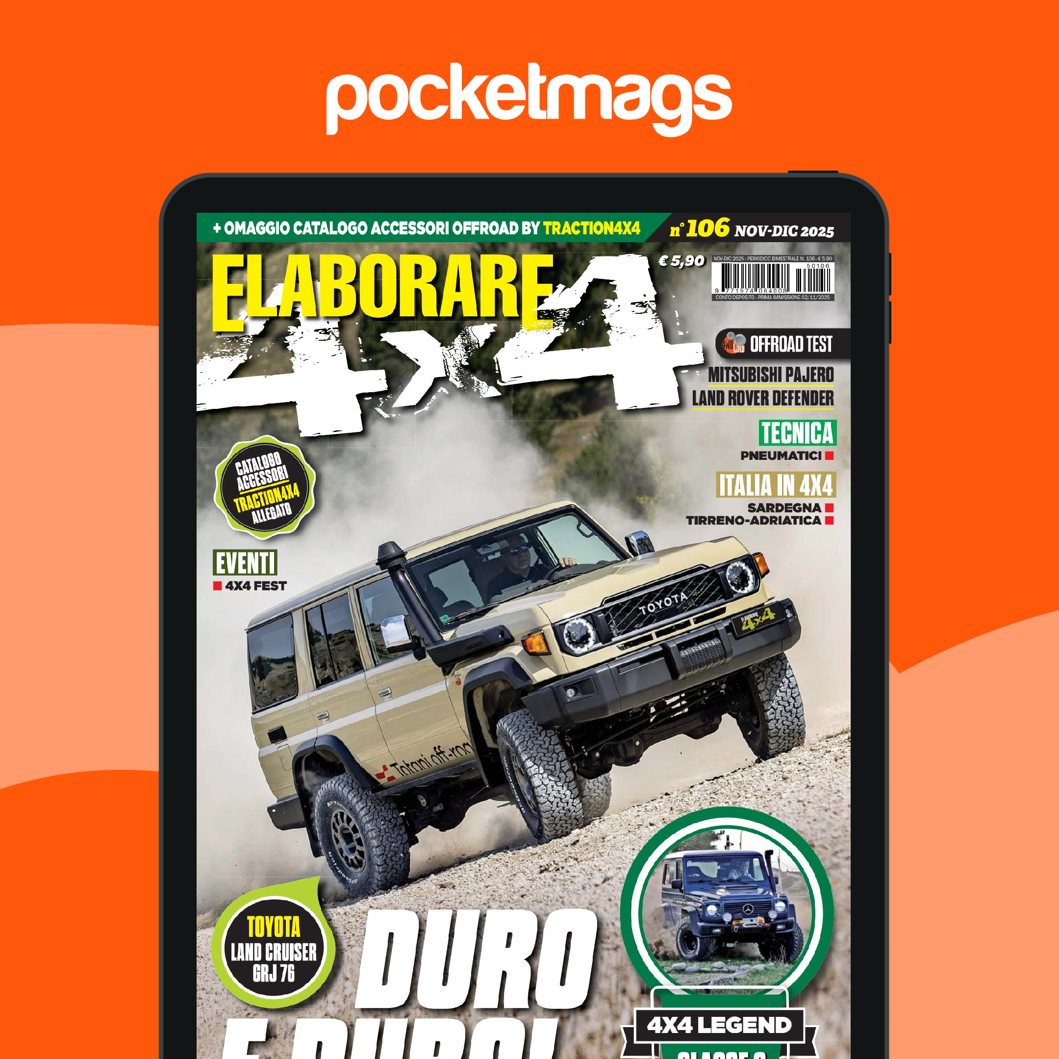 Elaborare 4x4 Magazine Abonnements et ELABORARE4x4 106 2025 édition