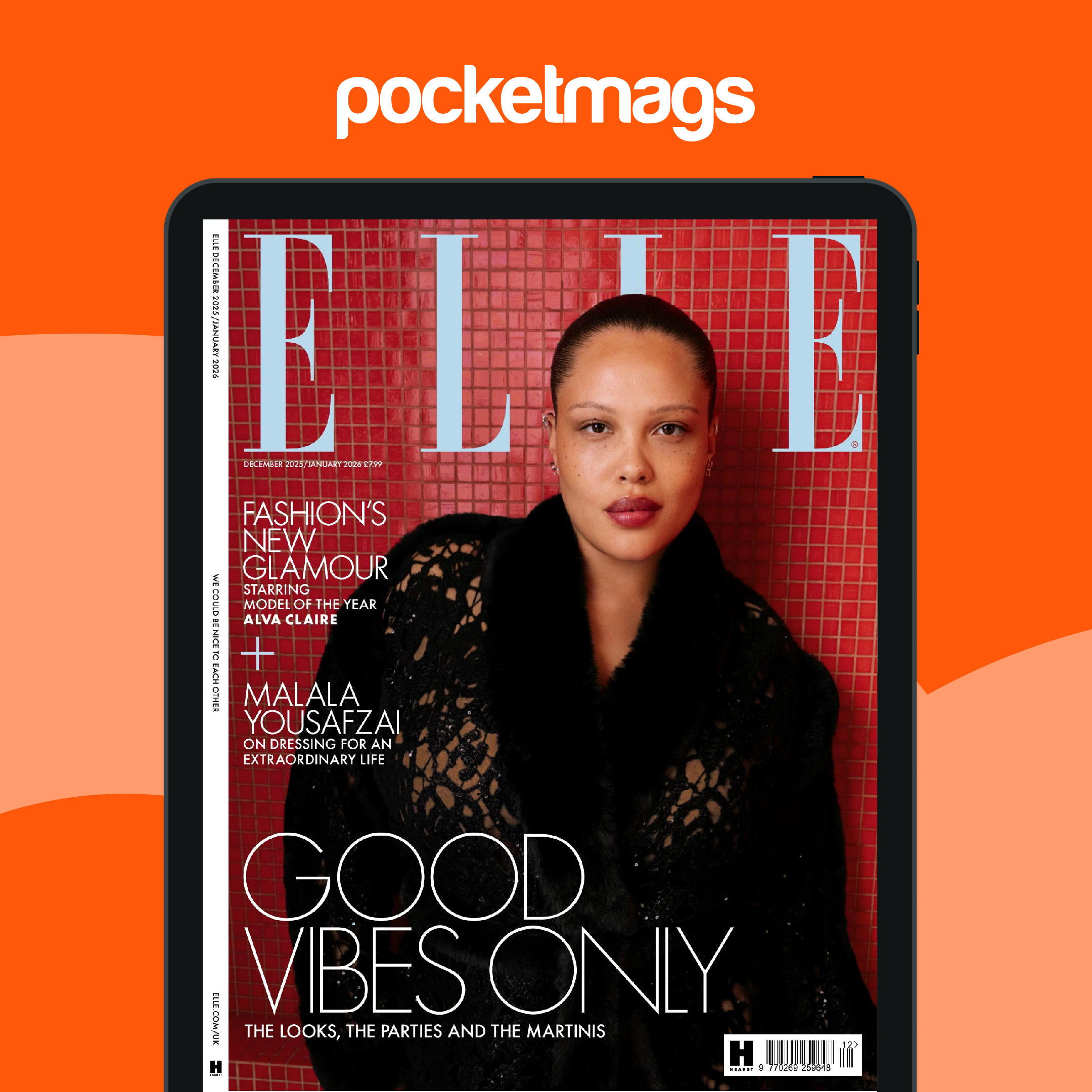 Elle Magazine Subscriptions and Dec 25/Jan-26 Issue