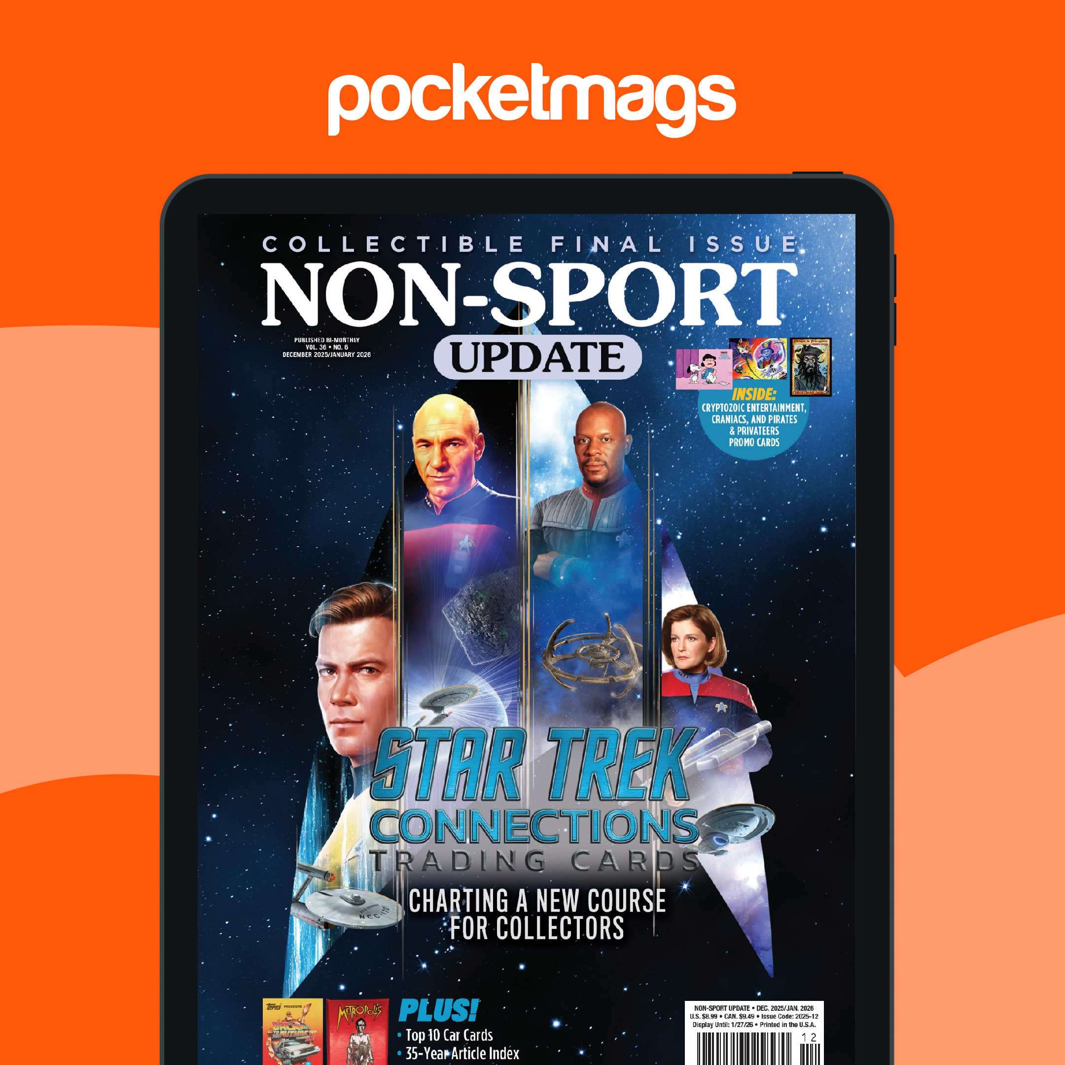 Non-Sport Update Magazine - 2025-12 (Non-Sport Dec/ Jan) Back Issue