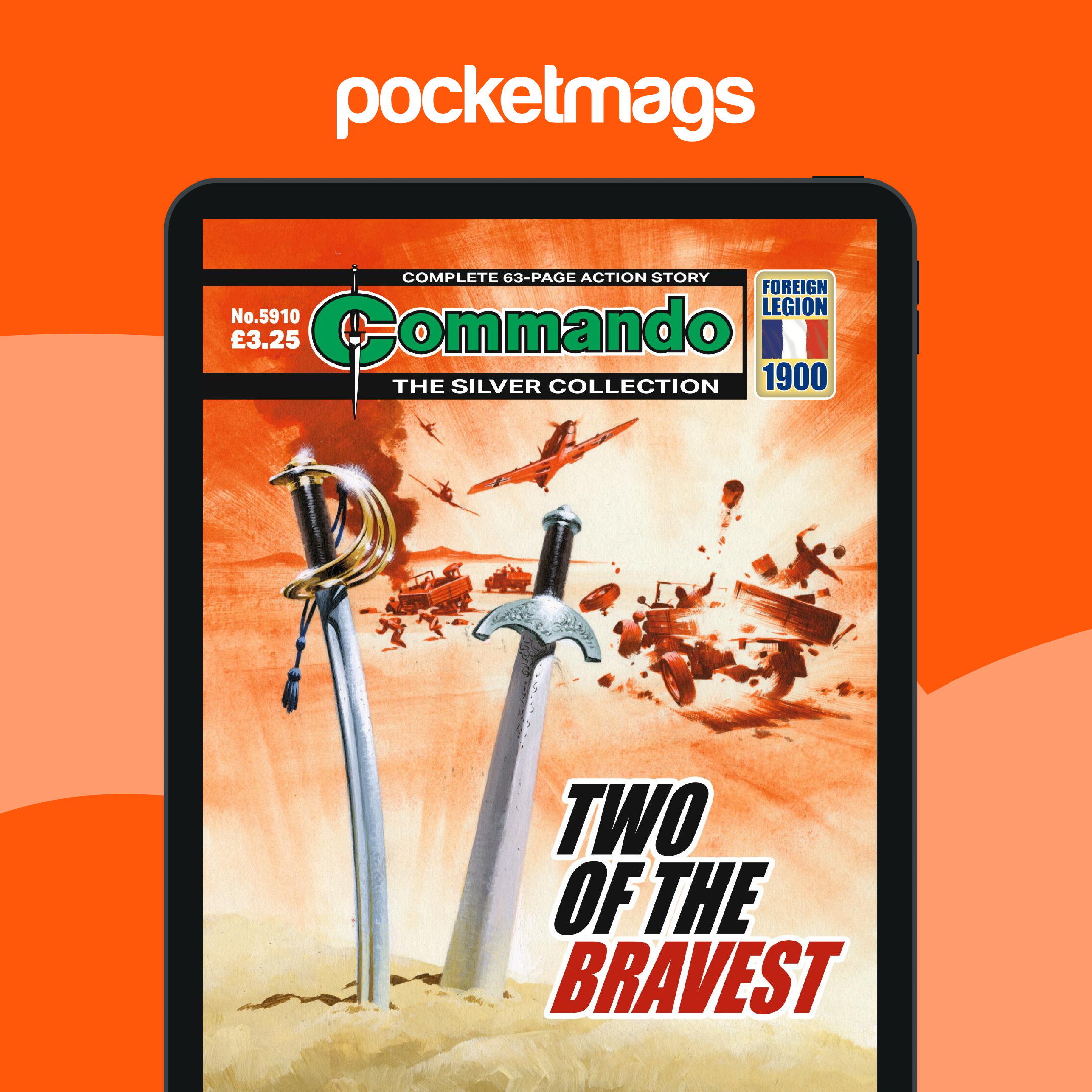 Commando Magazine - 5910 Back Issue