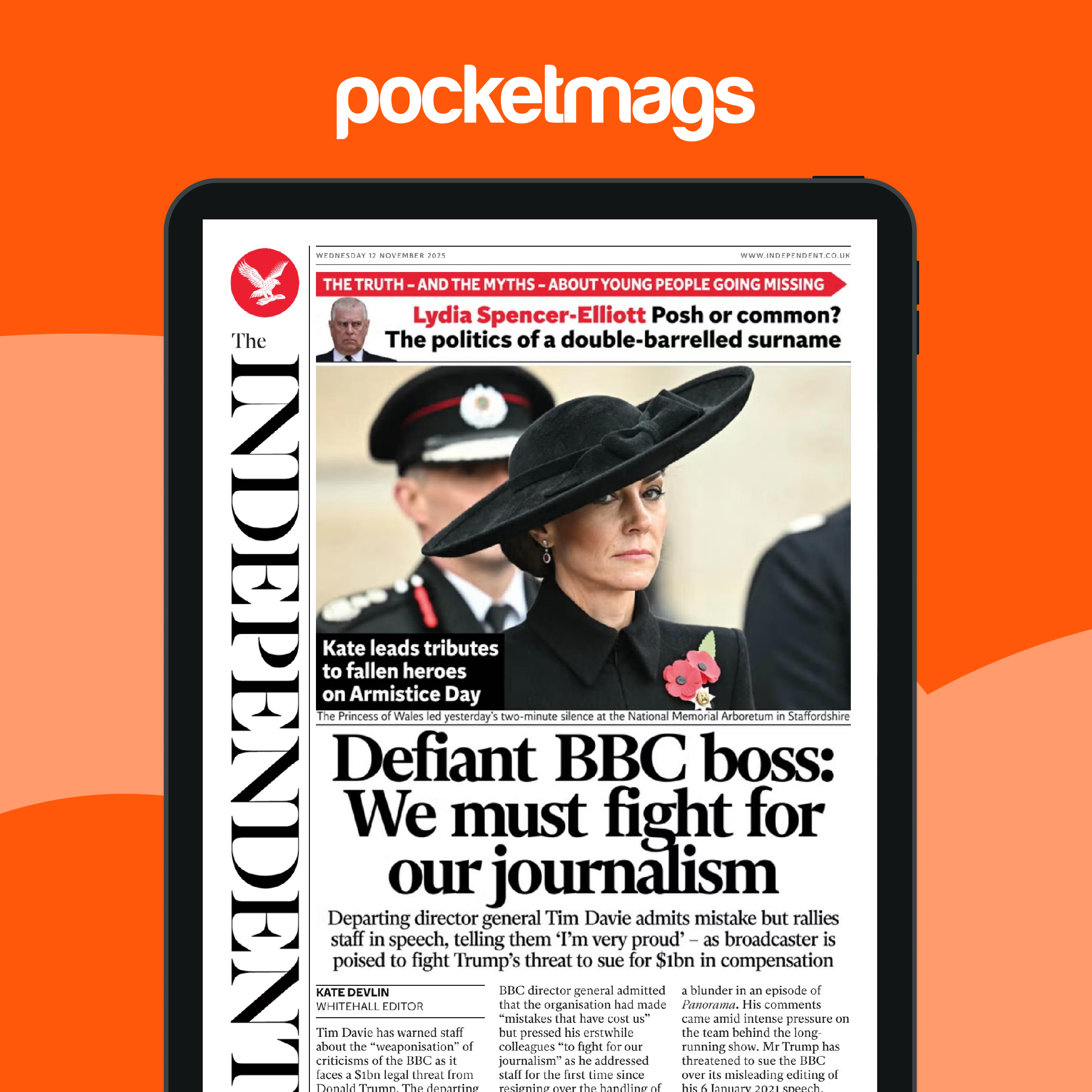 The Independent Daily Edition Newspaper - Wednesday, 12 November 2025 ...