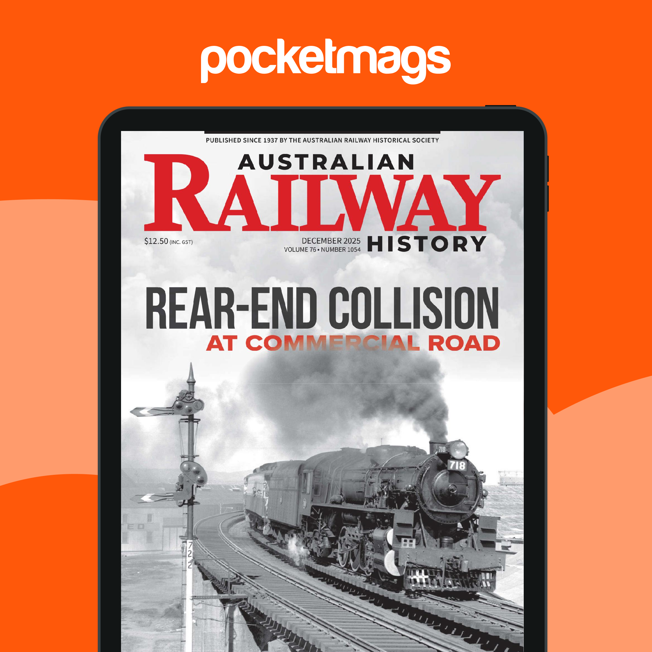 Australian Railway History Magazine - December 2025 Edição anterior
