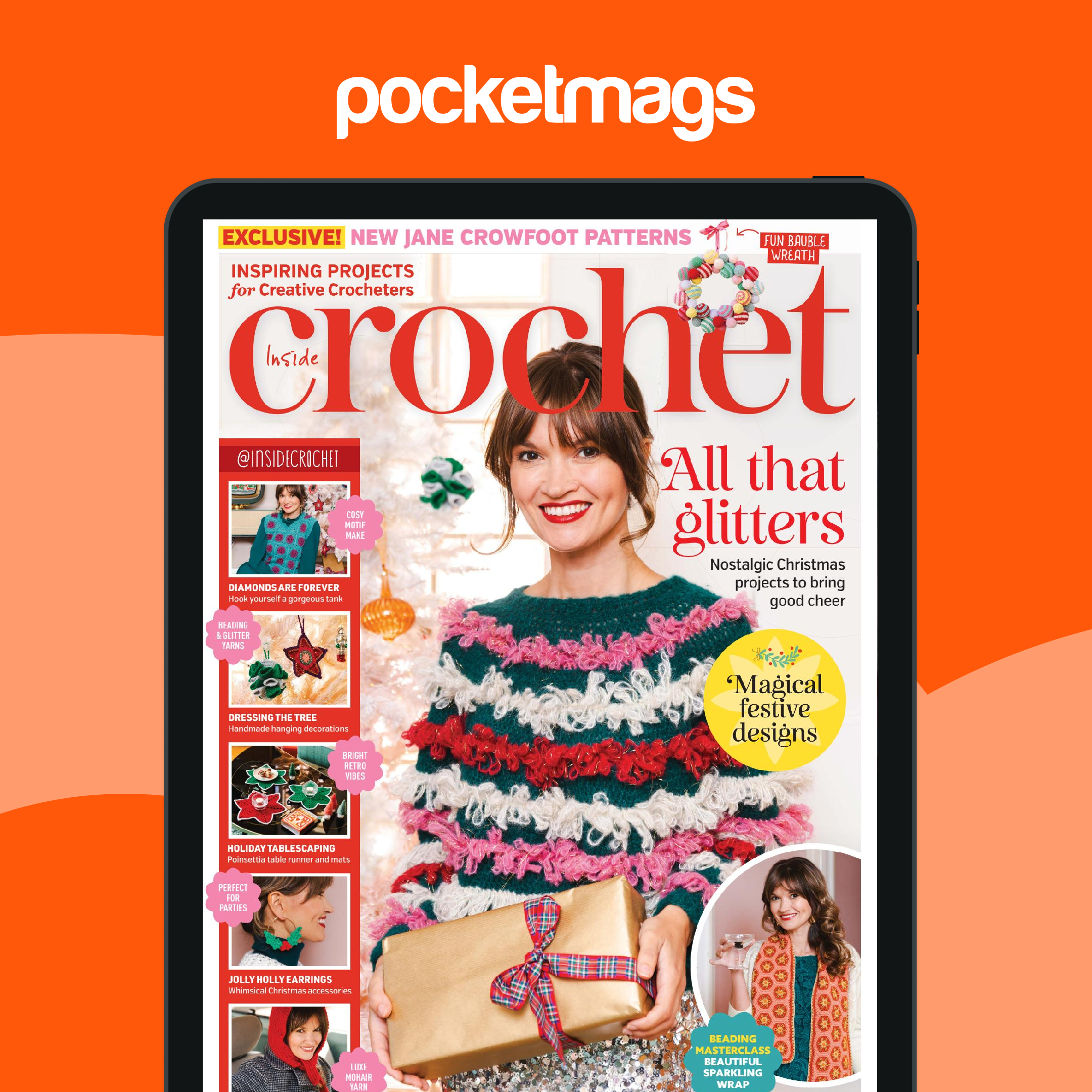 Inside Crochet Magazine Subscriptions and Issue 184 Issue