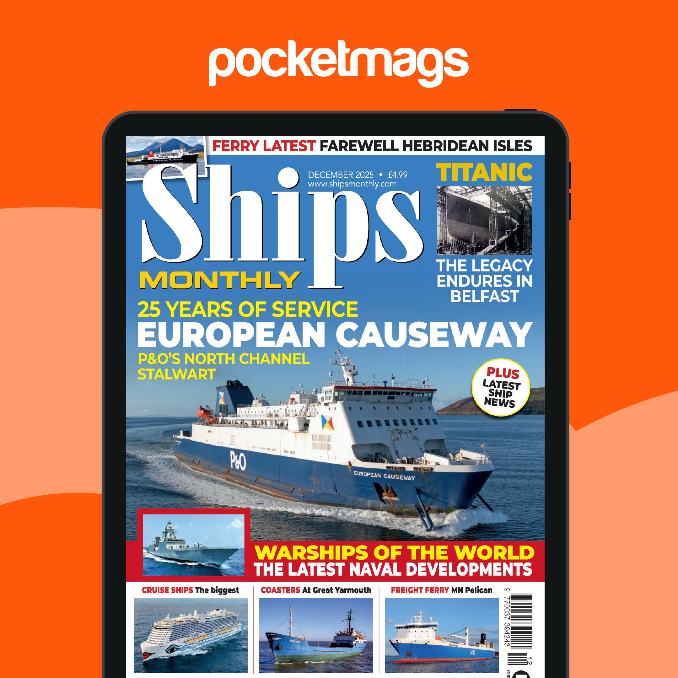 Ships Monthly Magazine - Dec-25 Back Issue