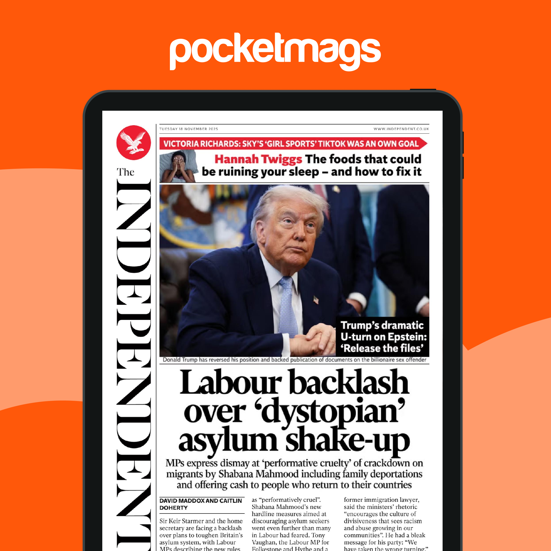 The Independent Daily Edition Newspaper - Tuesday, 18 November 2025 ...