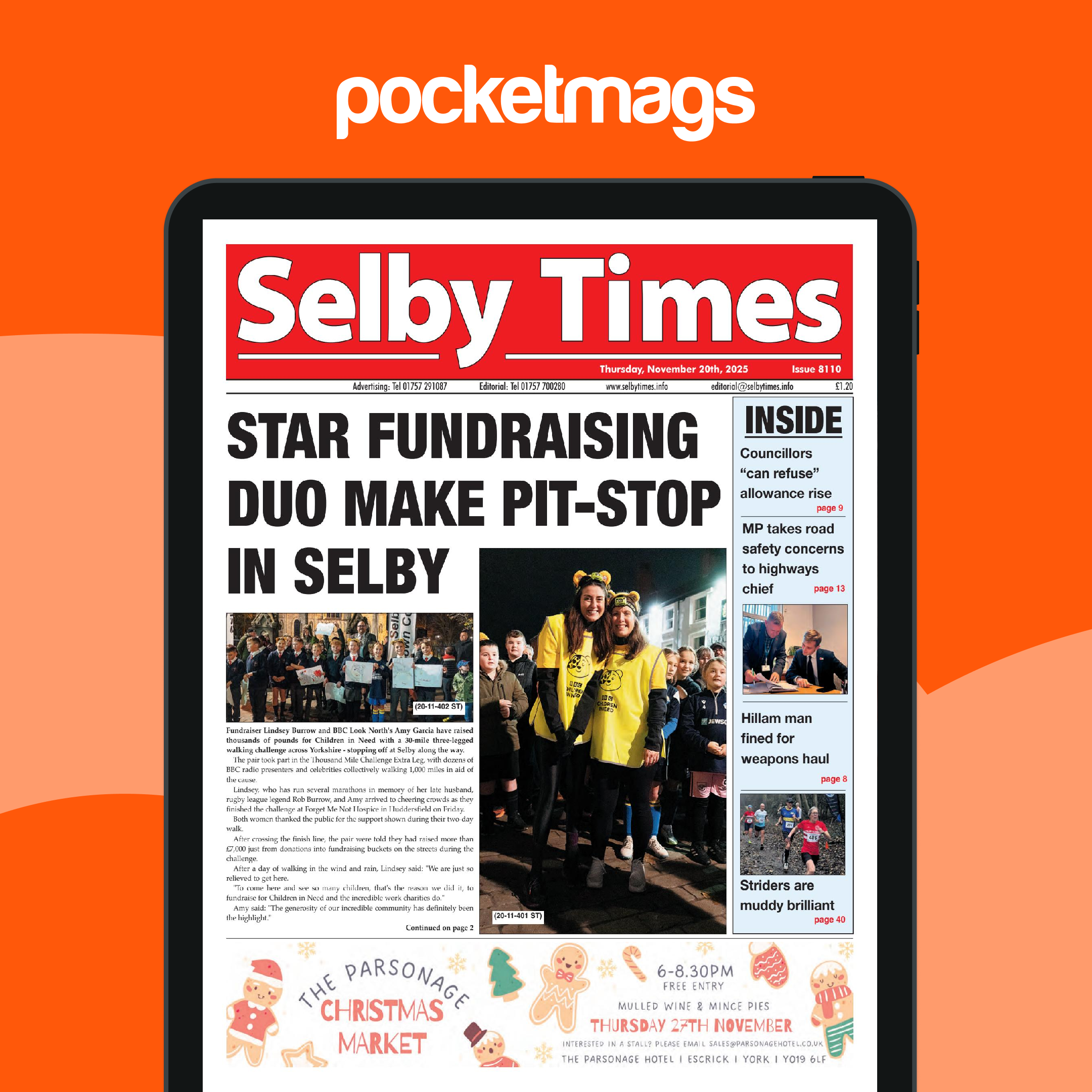 Selby Times Magazine - November 20th 2025 Back Issue