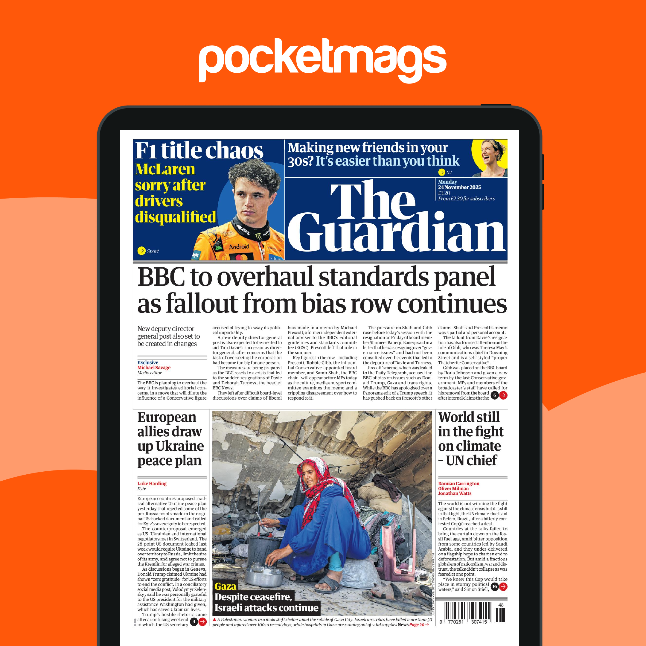 The Guardian Newspaper - Monday, 24 November 2025 Back Issue