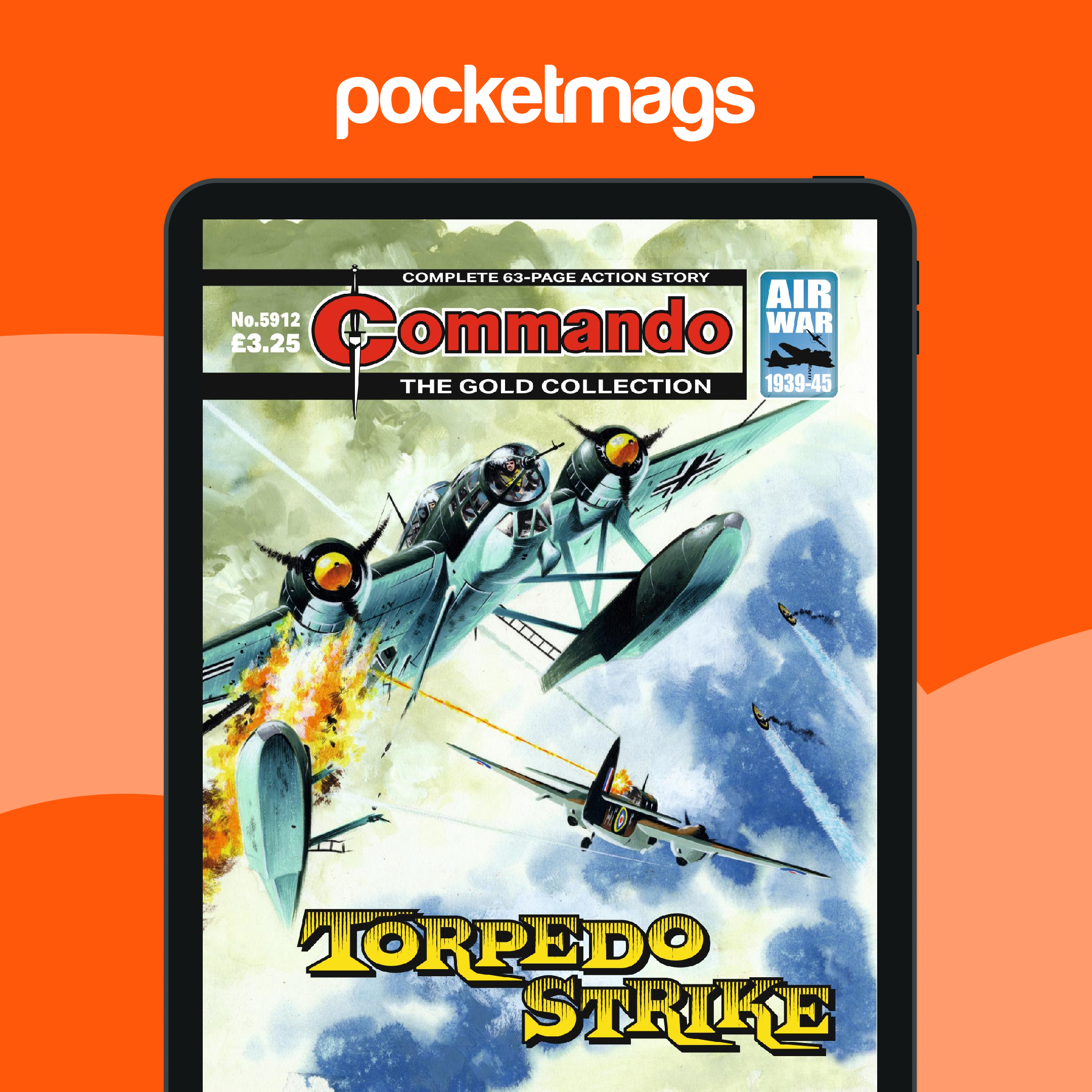 Commando Magazine - 5912 Back Issue