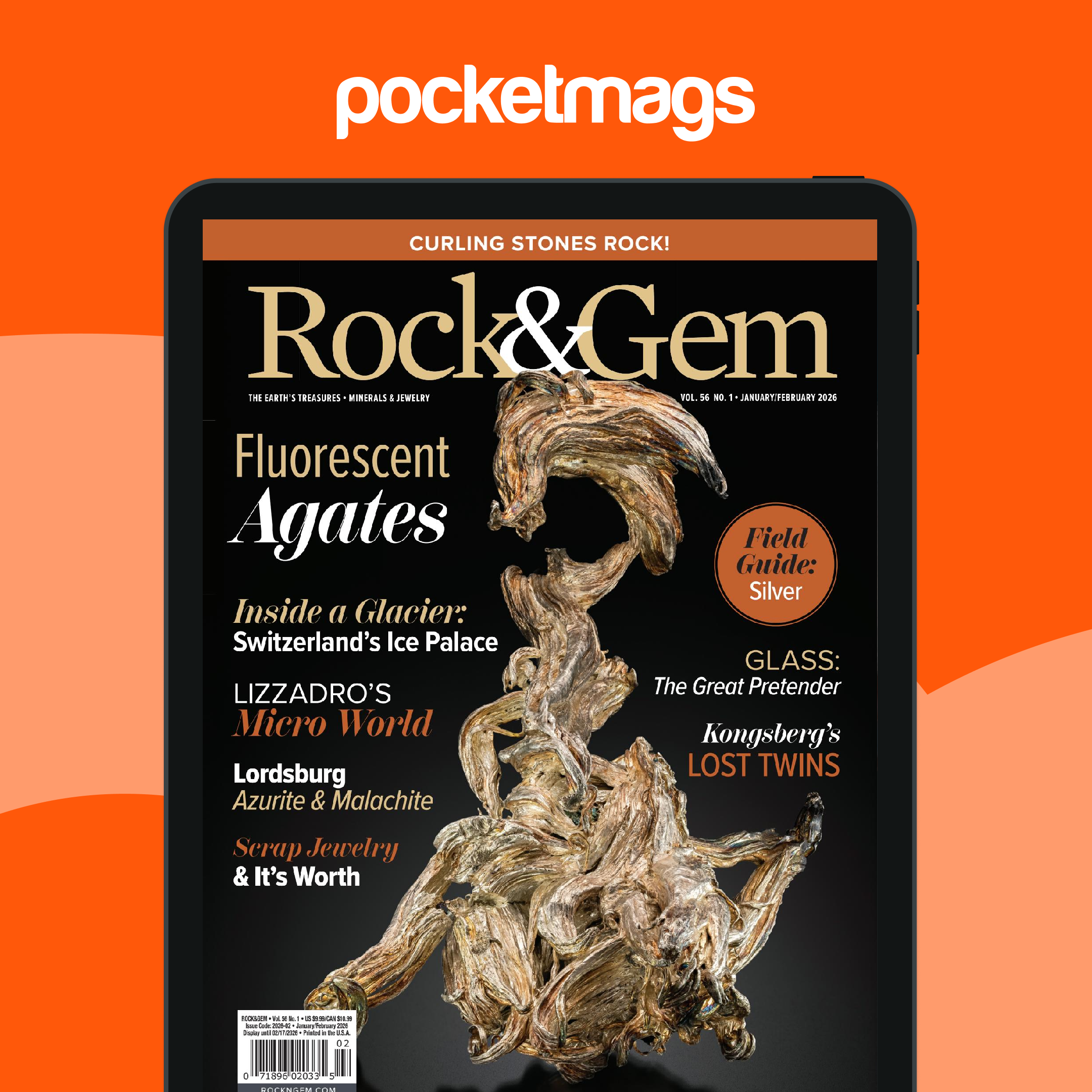 Rock&Gem Magazine Subscriptions and 2026-02 (Jan/Feb 26) Issue