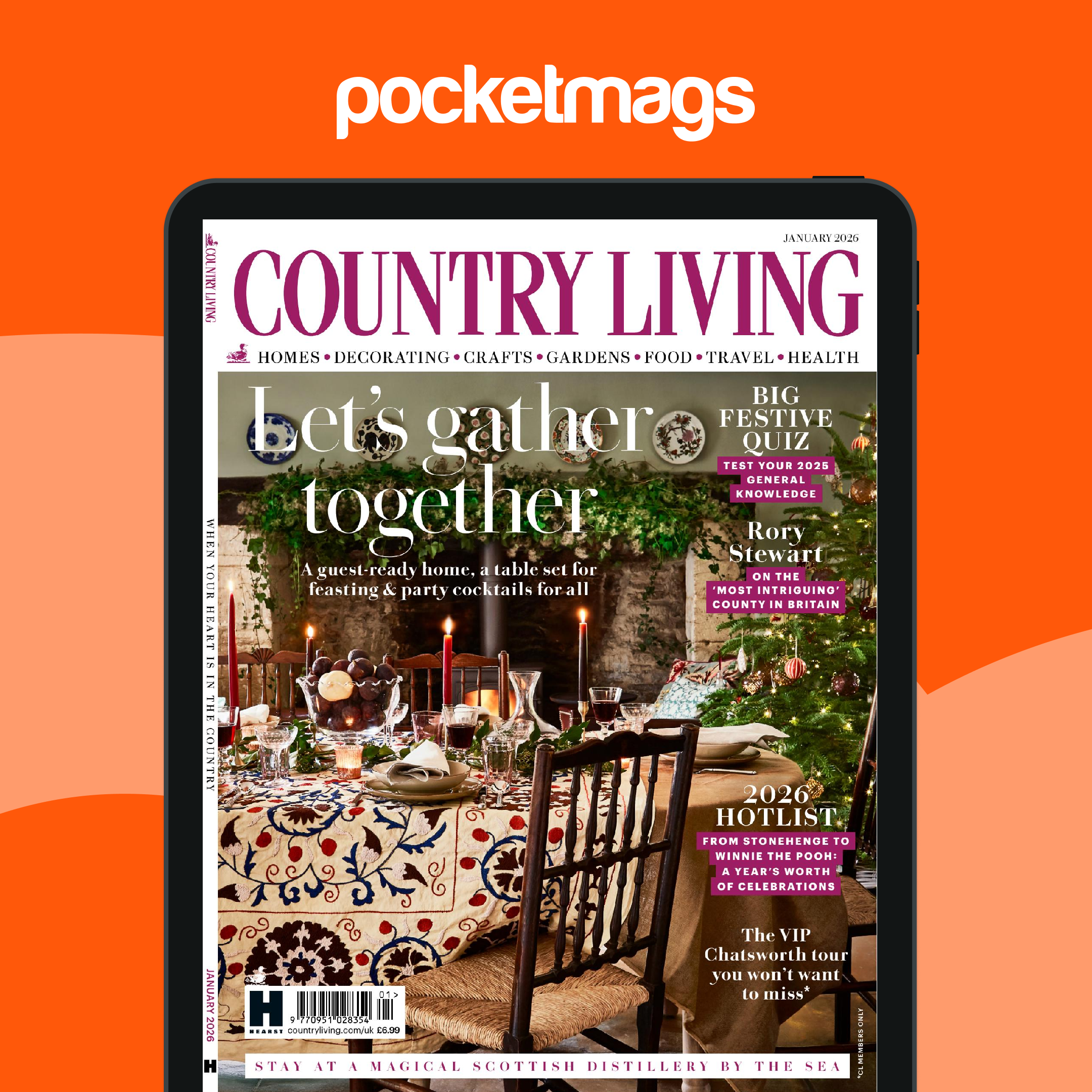 Country Living Magazine Subscriptions and Jan-26 Issue