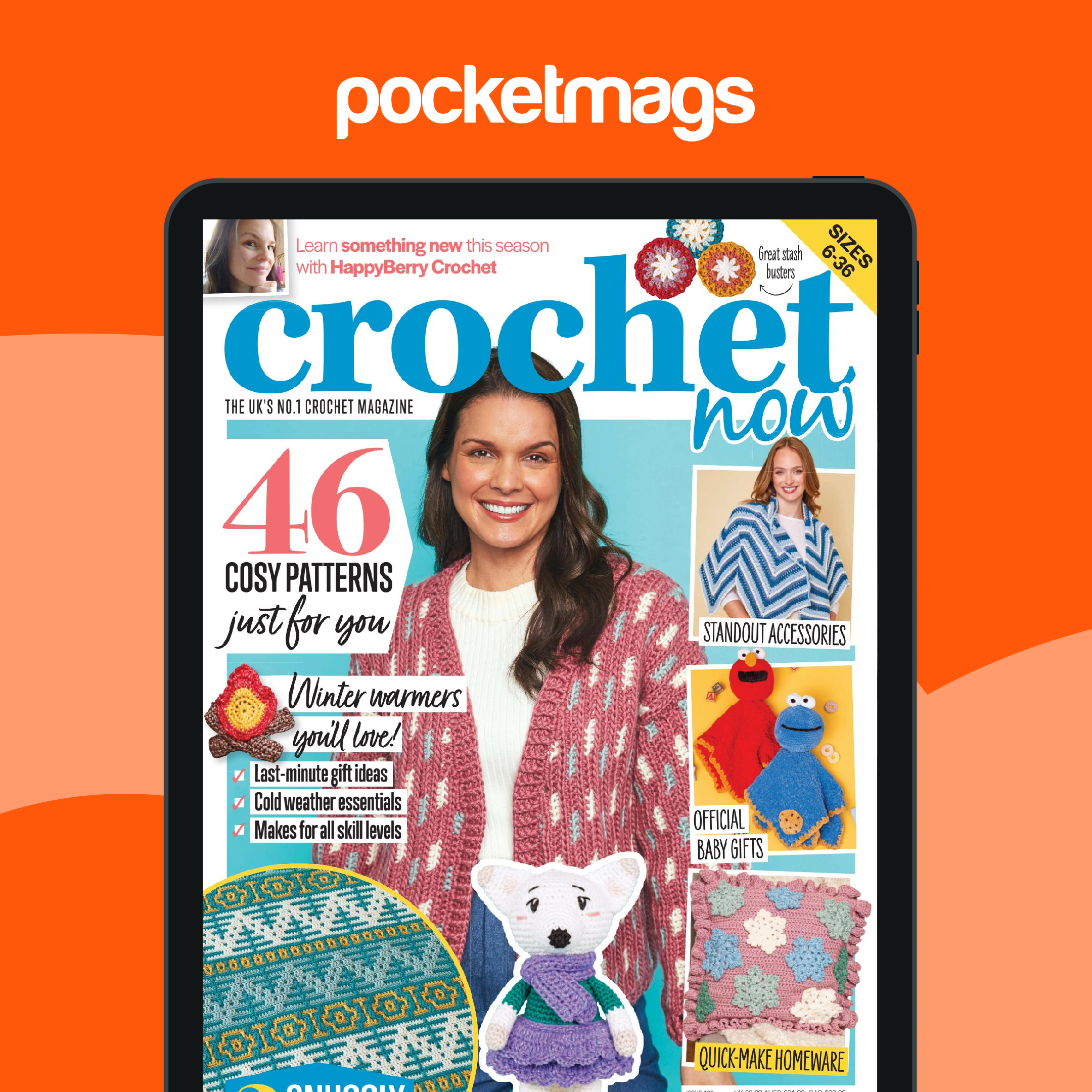 Crochet Now Magazine Subscriptions and Issue 128 Issue