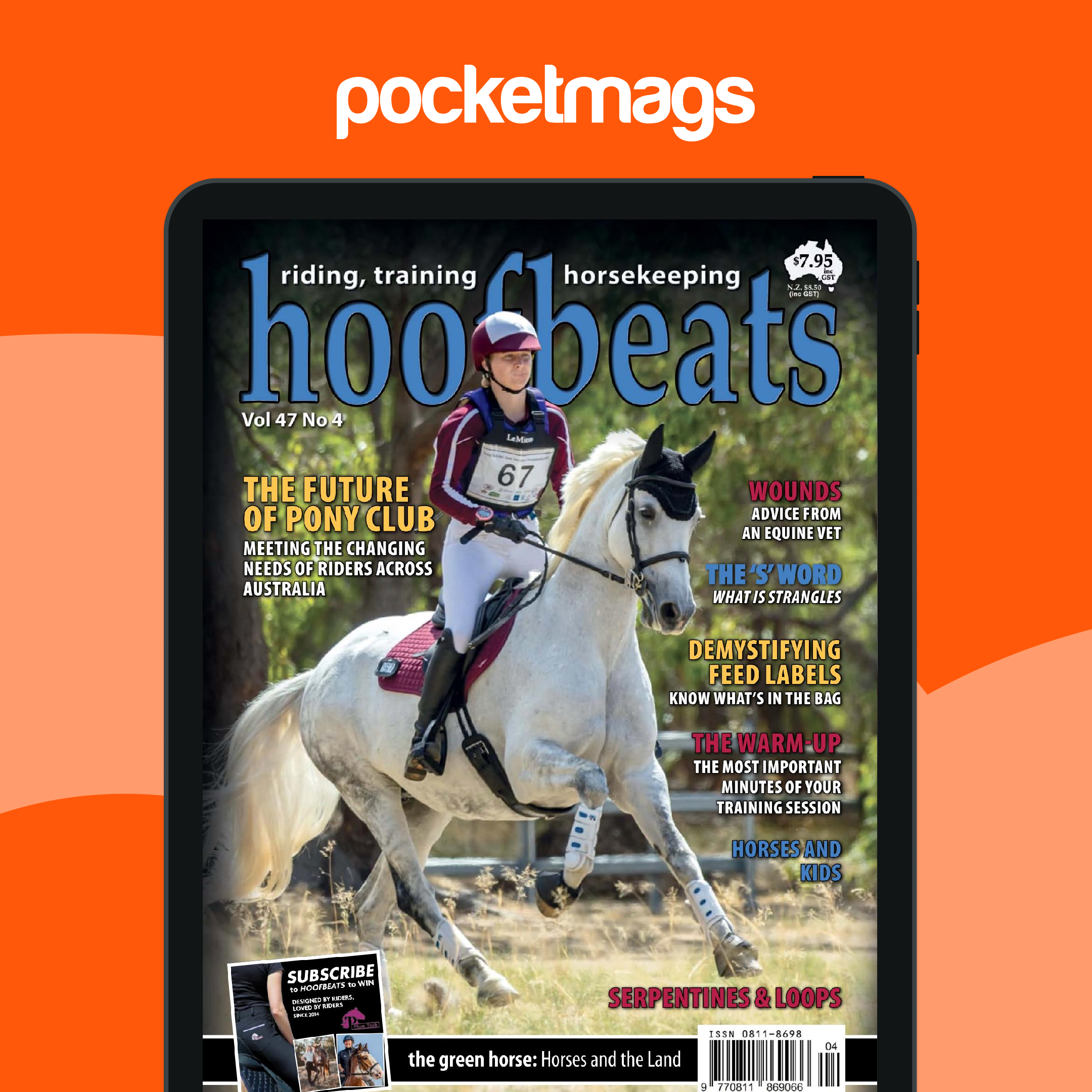 Hoofbeats Magazine Subscriptions and Dec/Jan 25/26 Issue