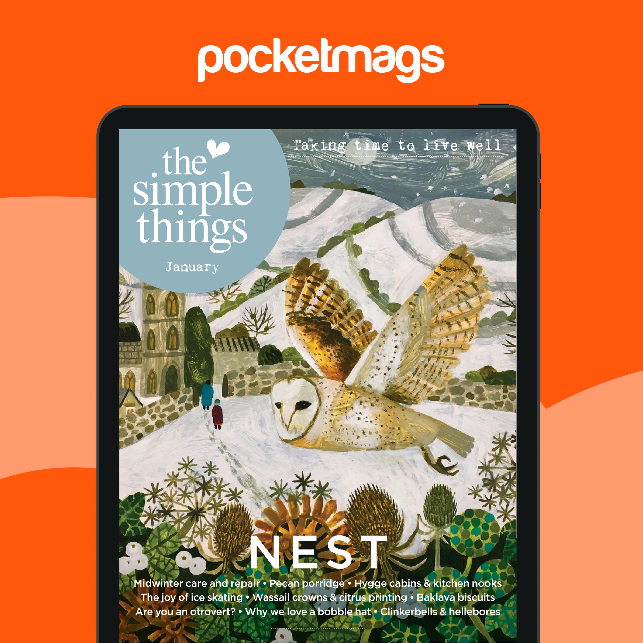 The Simple Things Magazine Subscriptions and January 2026 – 163 Issue