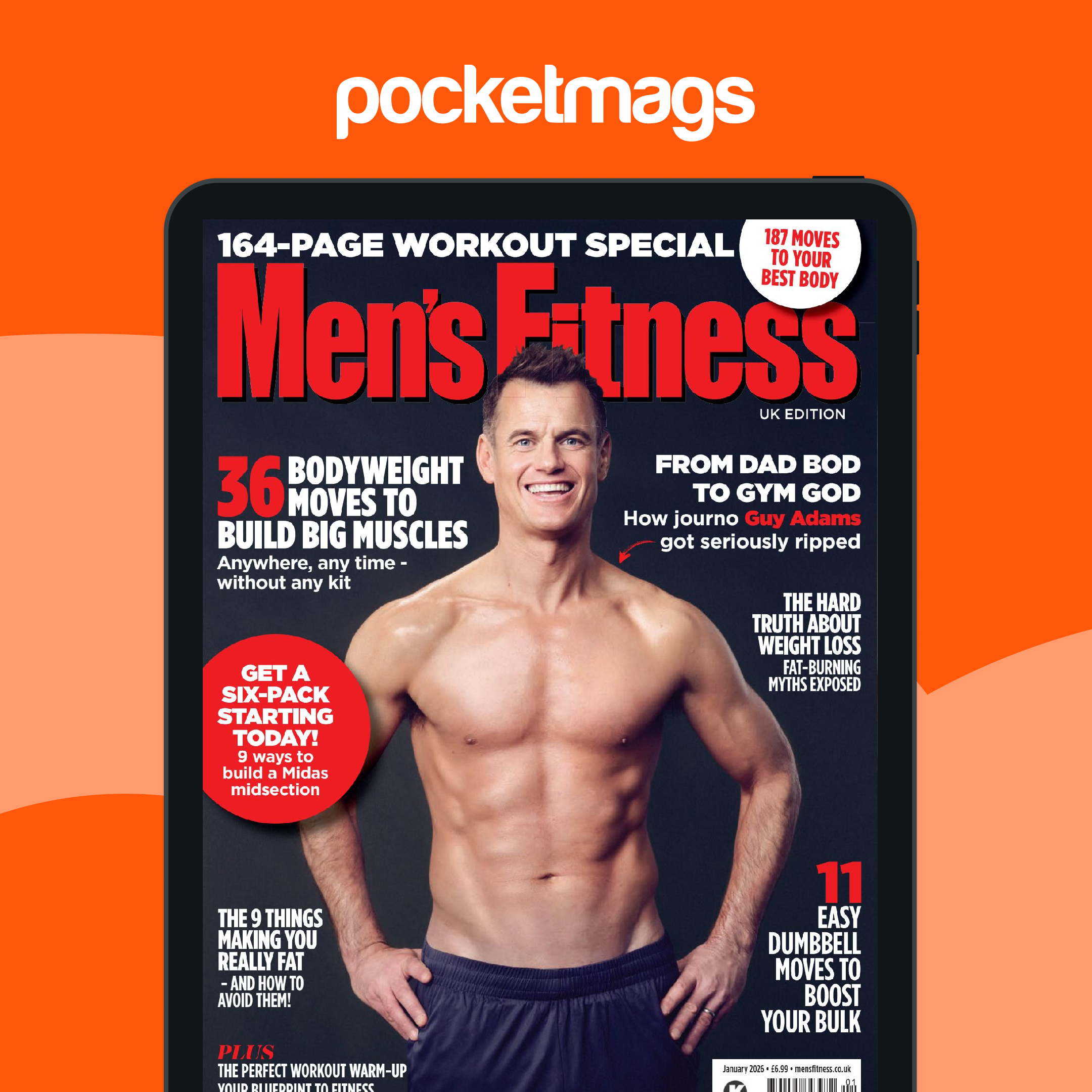 Men's Fitness Magazine Subscriptions and Jan-26 Issue