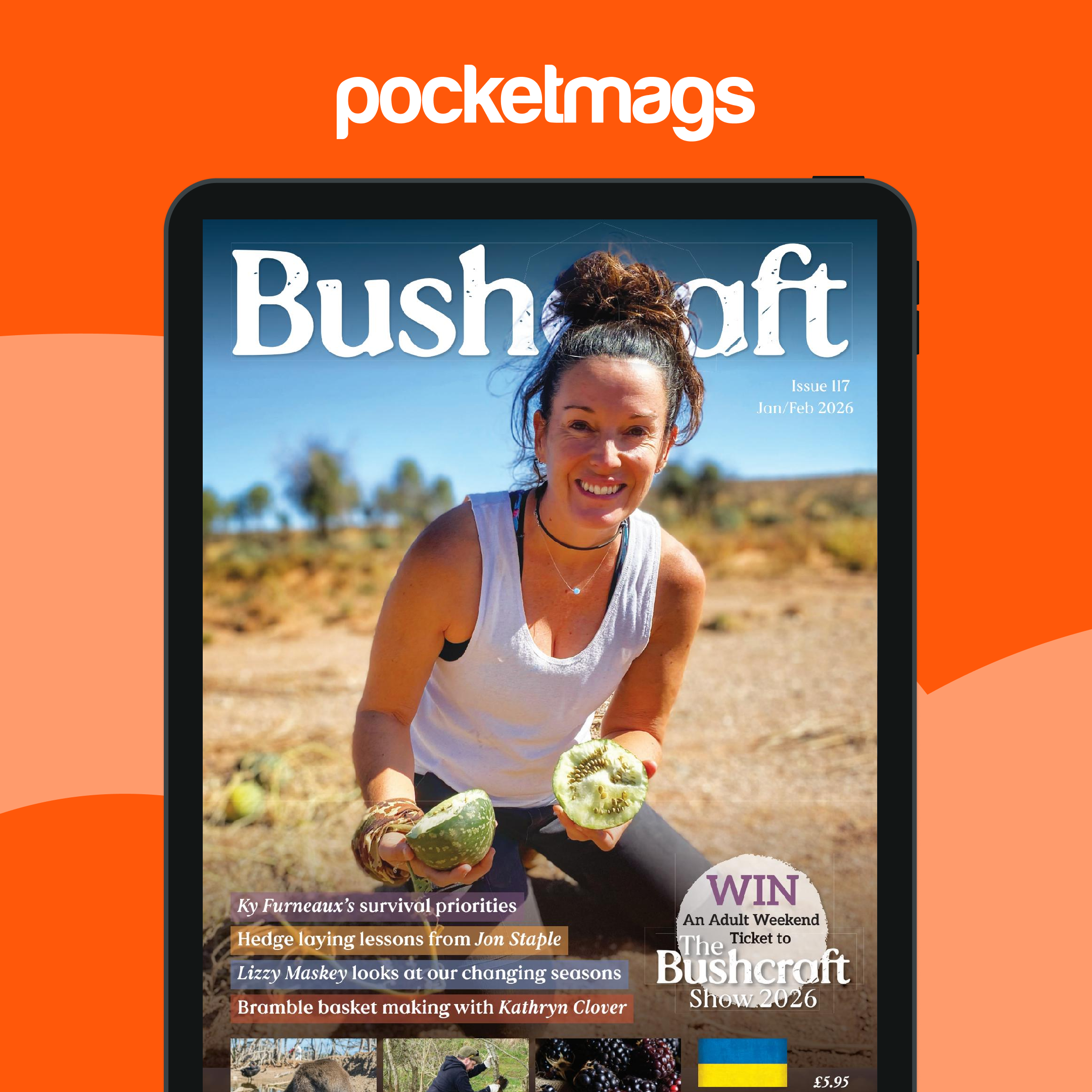 Bushcraft & Survival Skills Magazine Suscripciones y Issue 117 edición