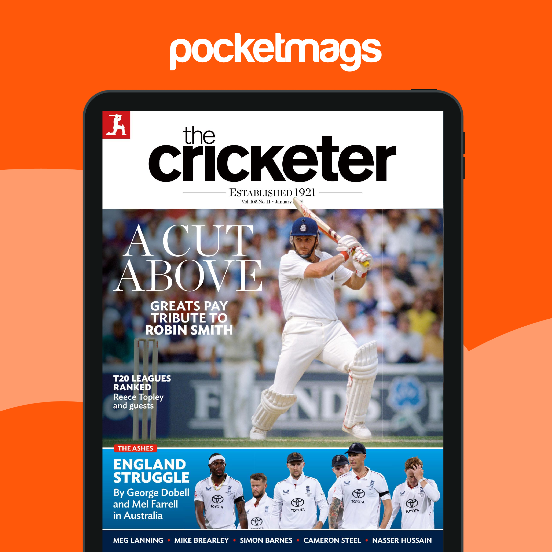 The Cricketer Magazine Subscriptions and January 2026 Issue