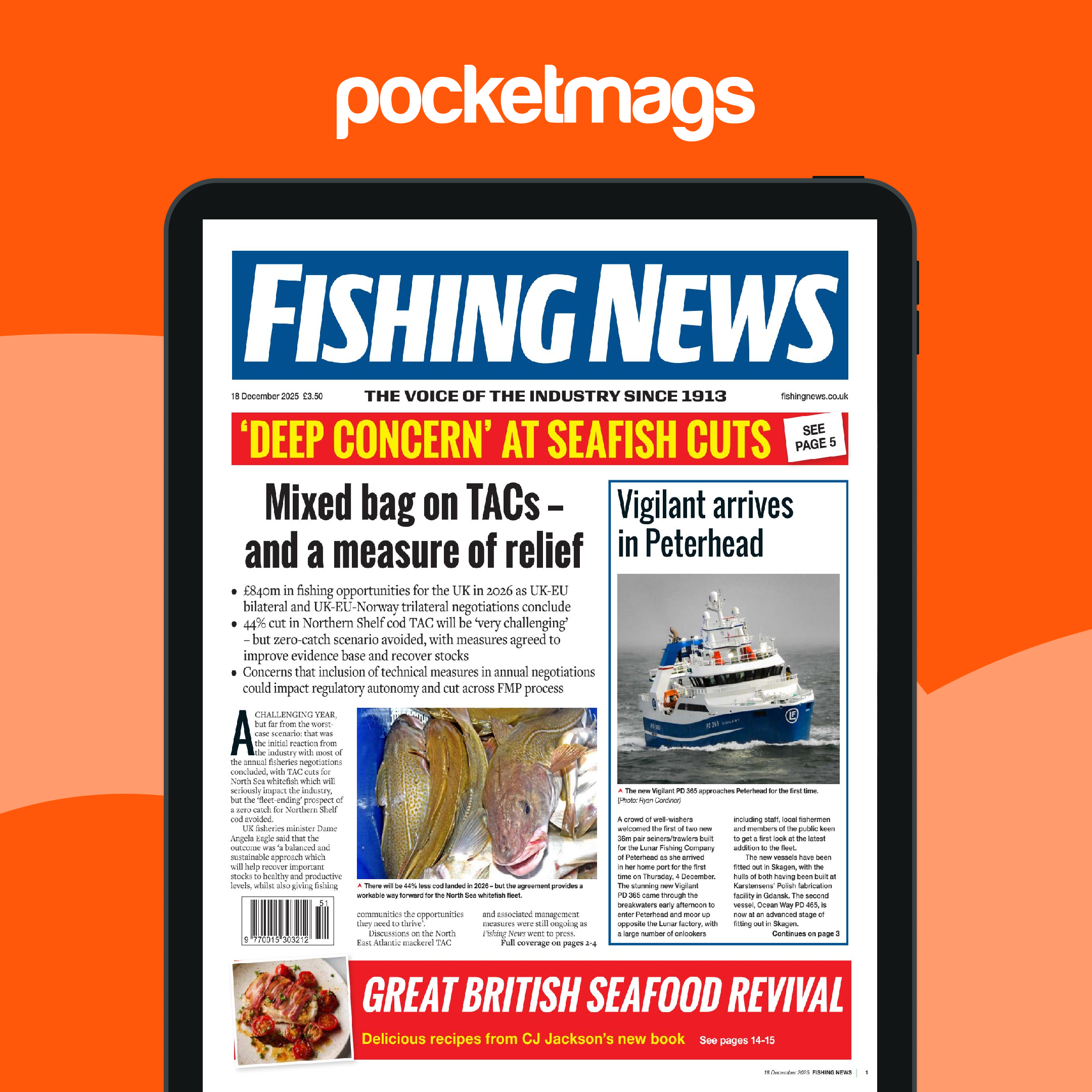 Fishing News Magazine - 25th December 2025/1st January 2026 Edizione ...