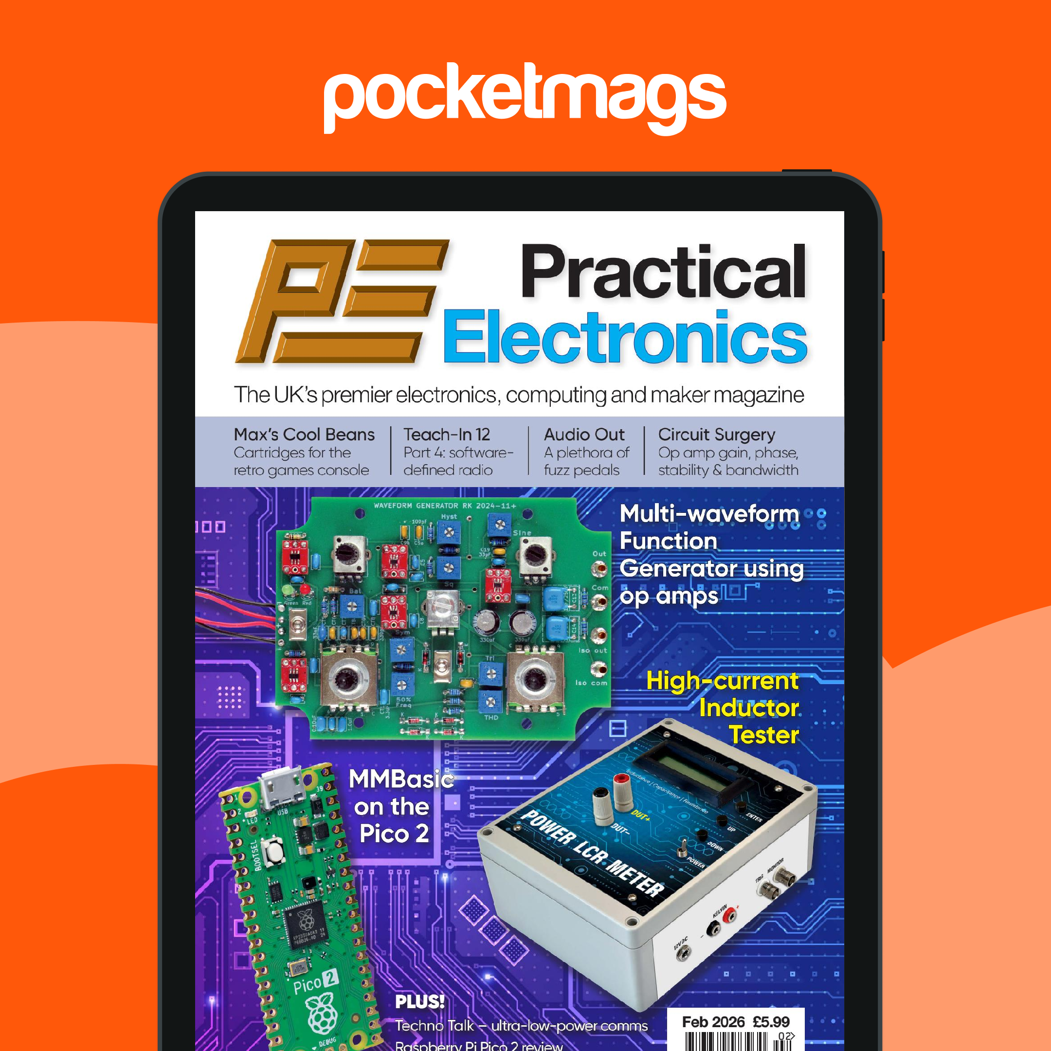 Practical Electronics Magazine Subscriptions and February 2026 Issue