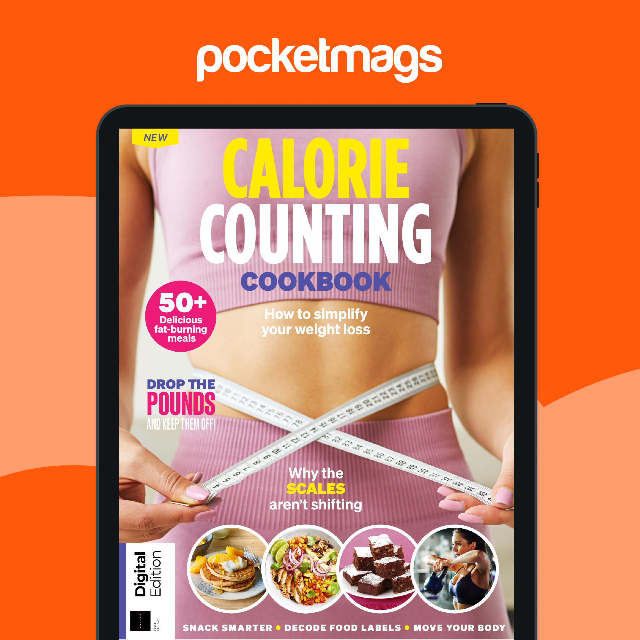Lifestyle Bookazine - The Calorie-Counting Cookbook First Zurück Ausgabe