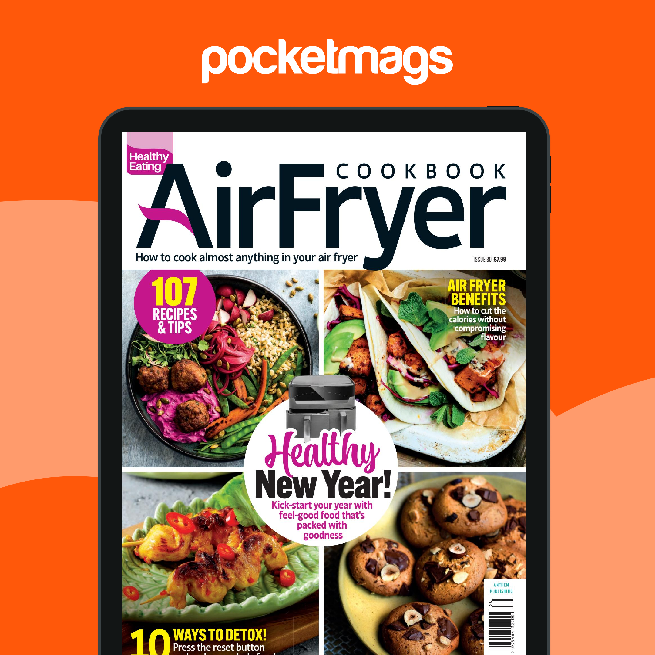 Healthy Eating Magazine Subscriptions and Air Fryer Cookbook: Issue 17 ...