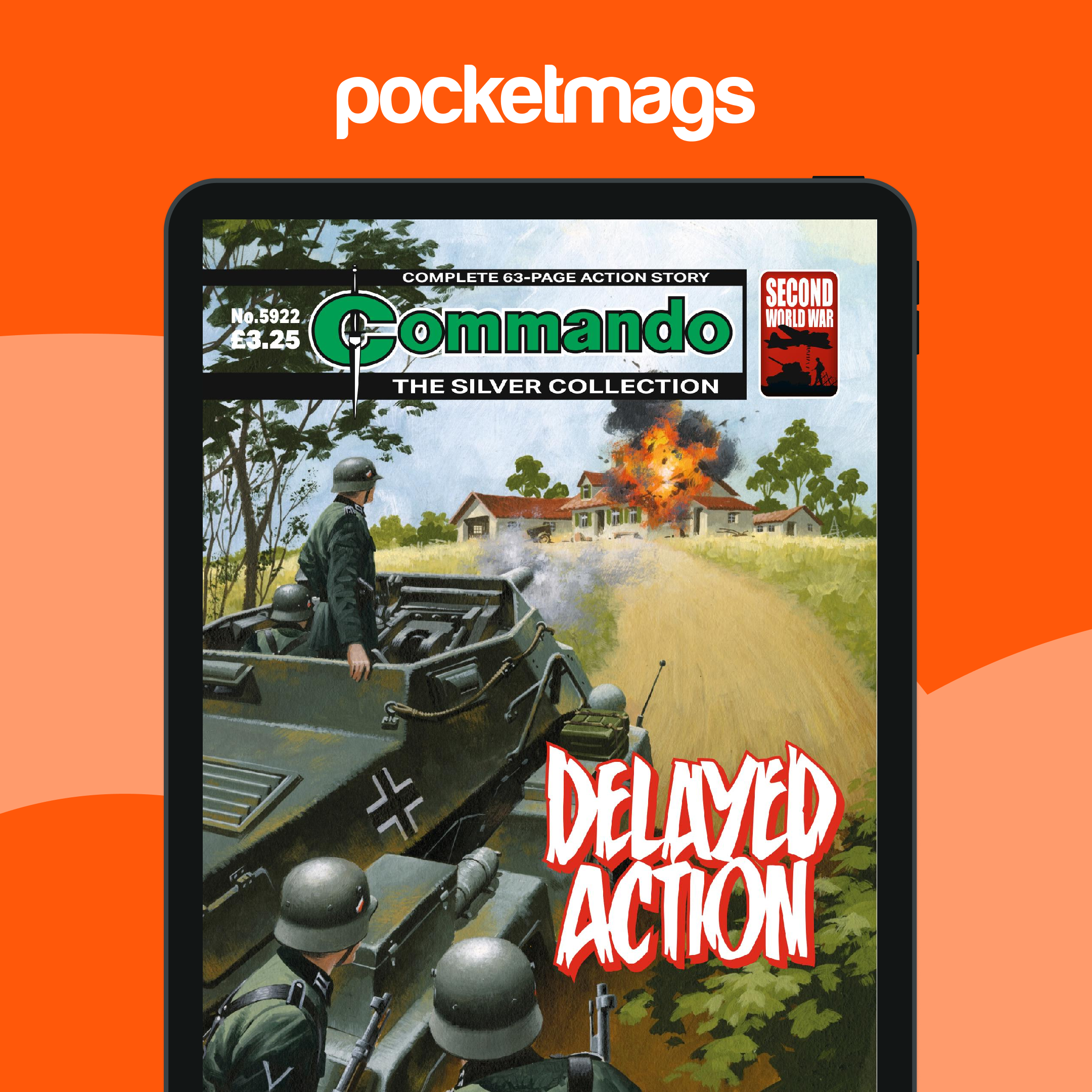 Commando Magazine - 5922 Back Issue