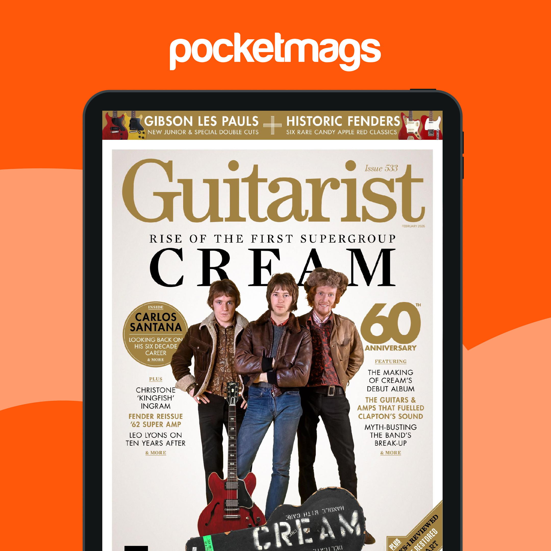 Guitarist Magazine Assinaturas e Febarury 2026 edição