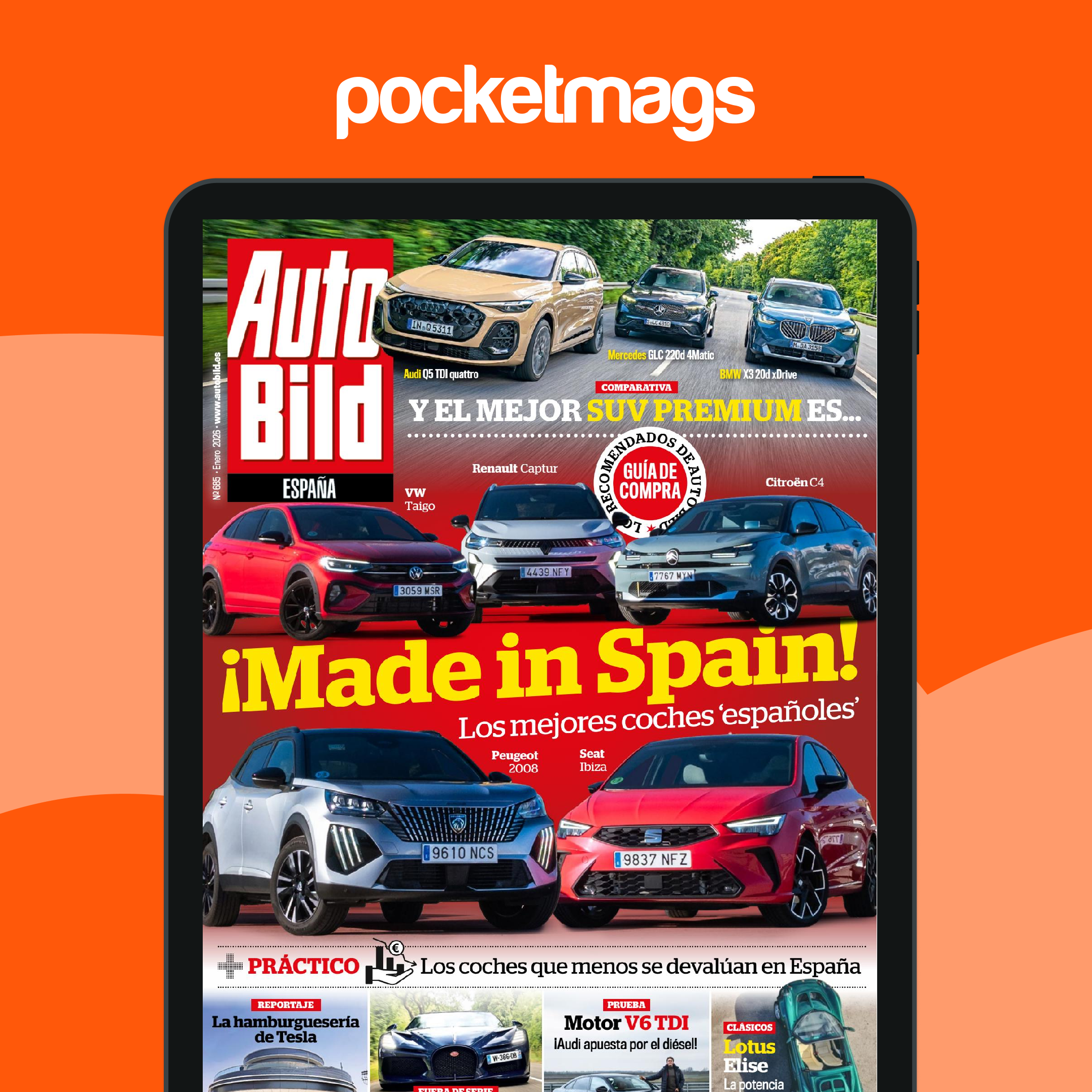 Auto Bild Magazine - Auto Bild 685 Back Issue