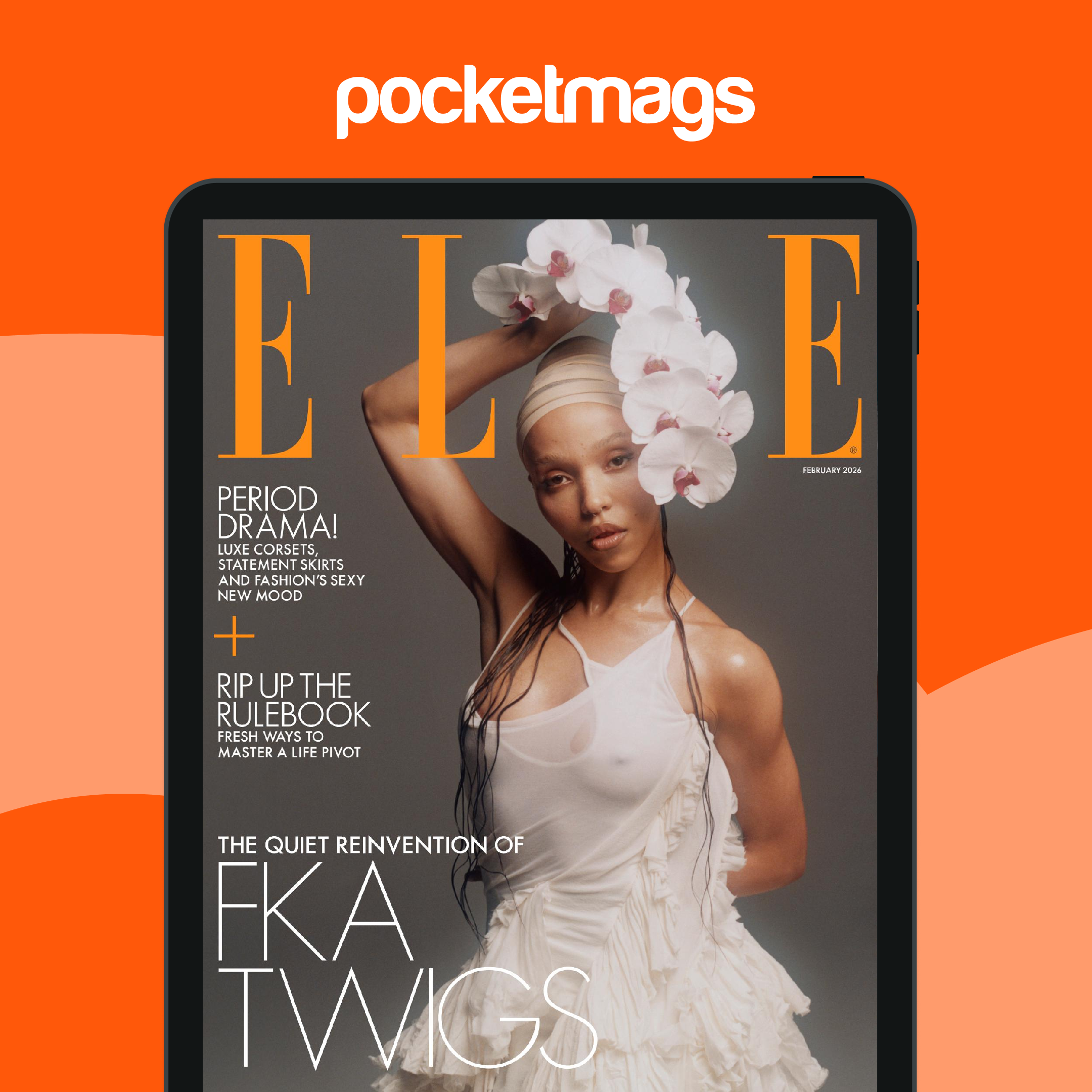 Elle Magazine Subscriptions and Feb-26 Issue