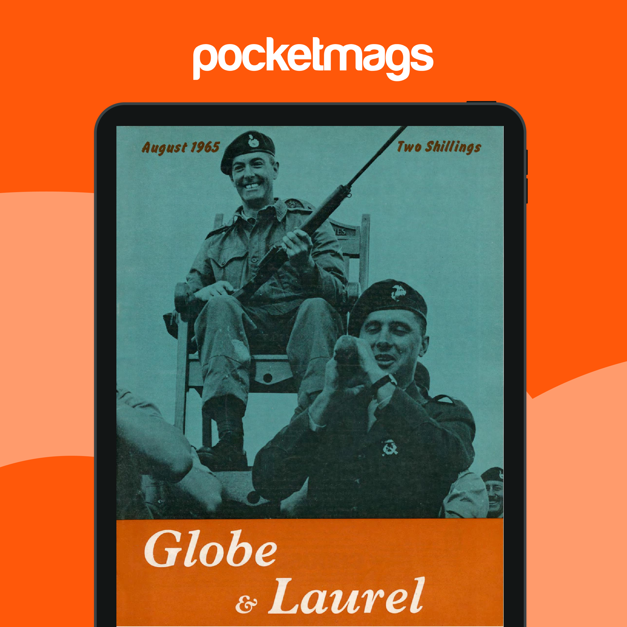 Globe & Laurel Magazine - Jul/Aug 1965 Back Issue