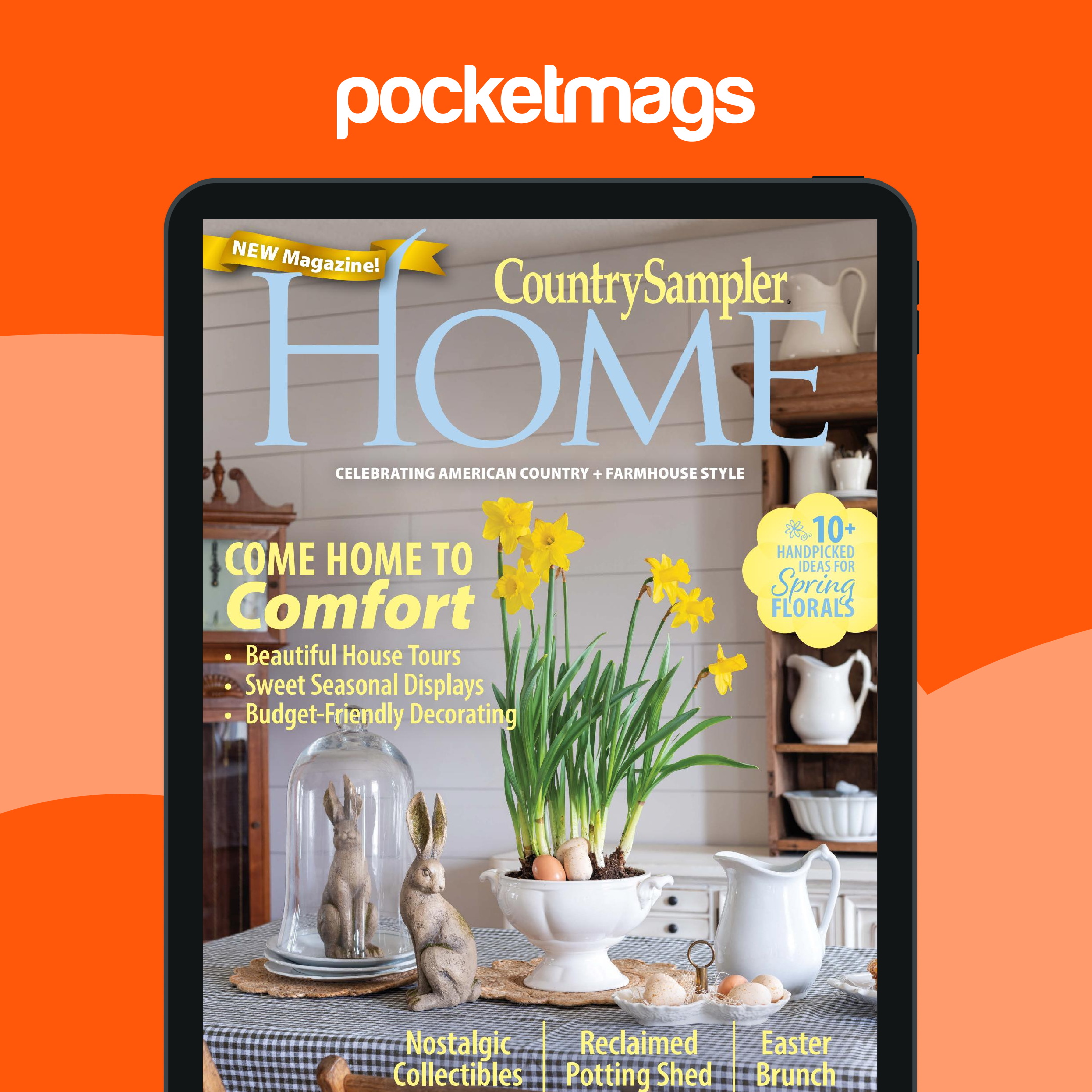 Country Sampler Home Magazine Subscriptions and Spring 2026 Issue
