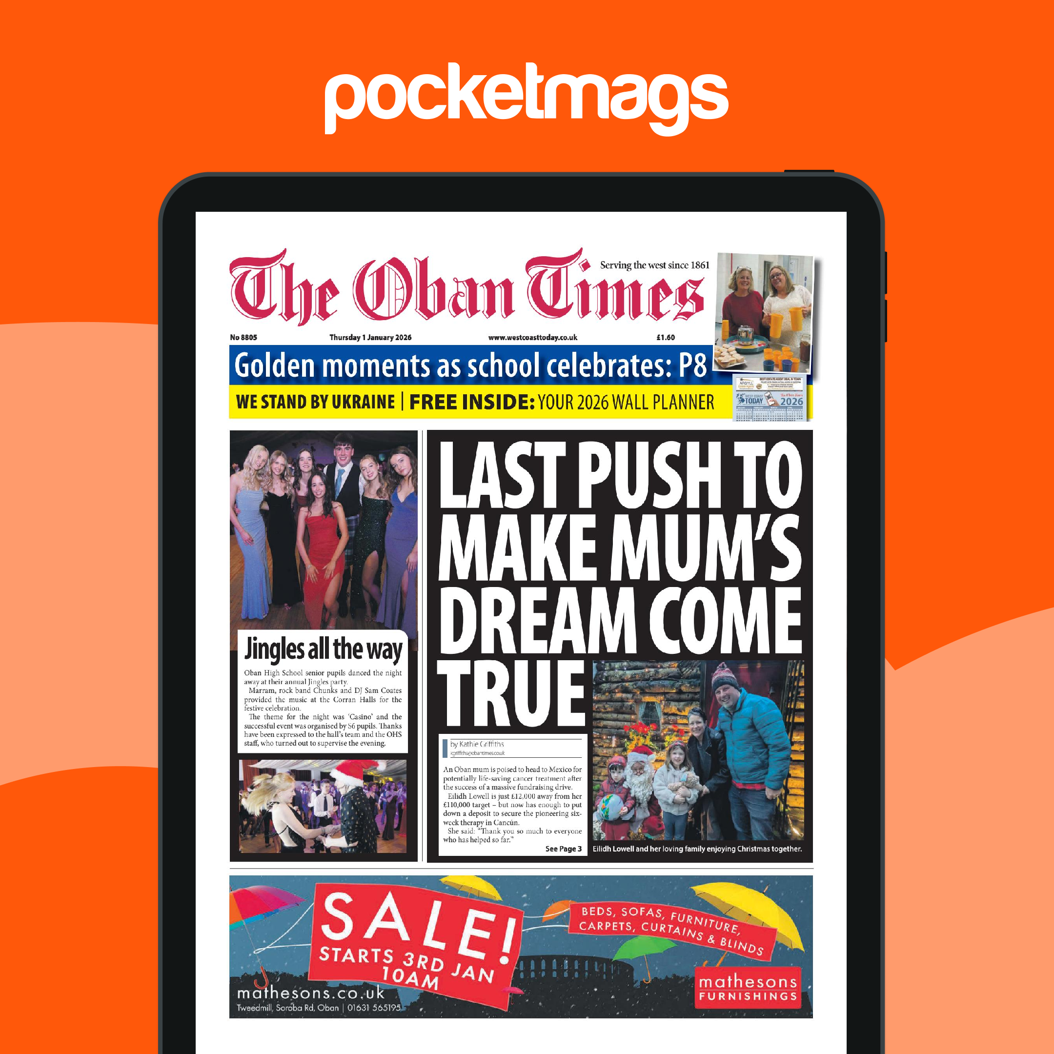 The Oban Times & Lochaber Times Magazine - Thursday, January 01, 2026 ...