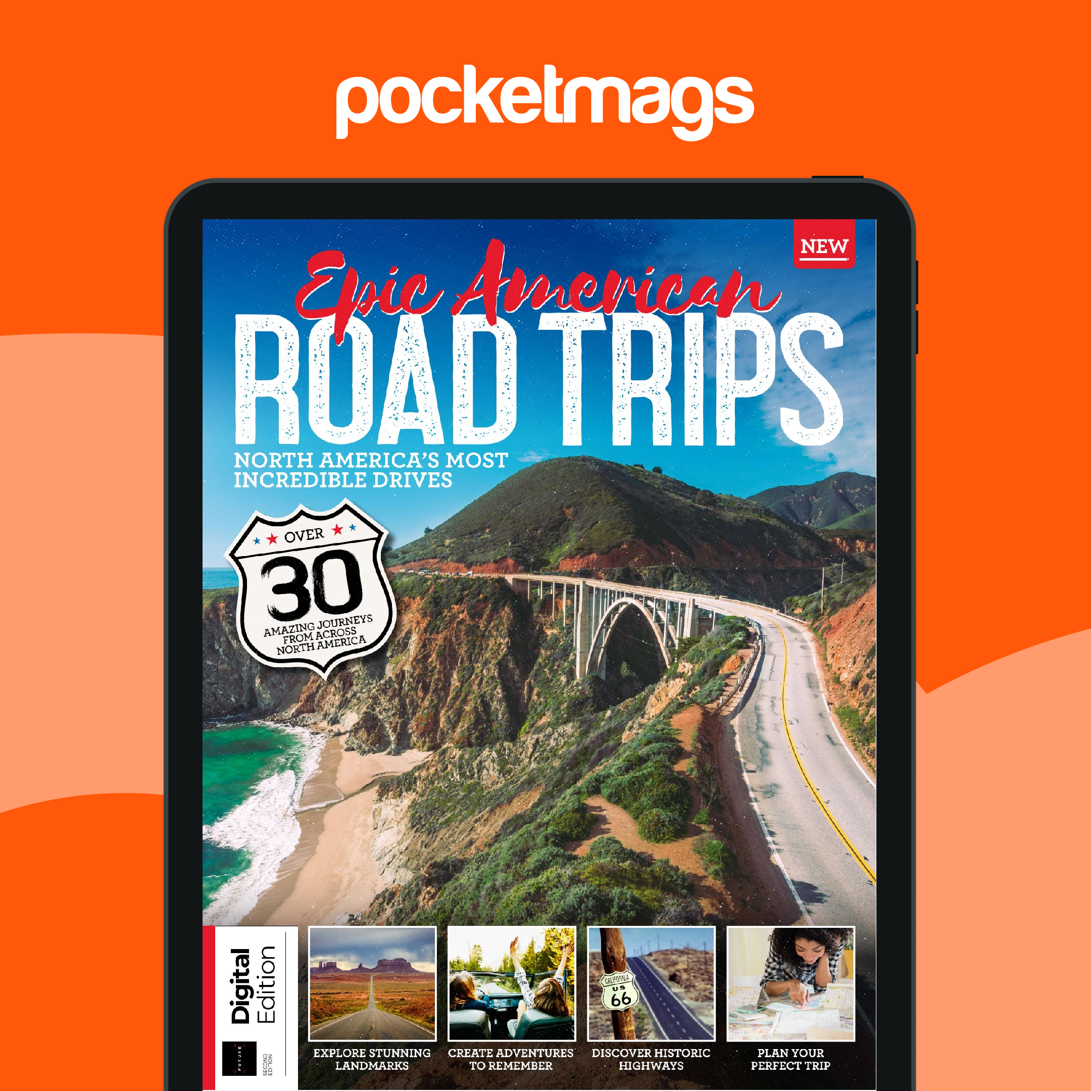 Lifestyle Bookazine - Epic American Roadtrips Fourth Edit Back Issue