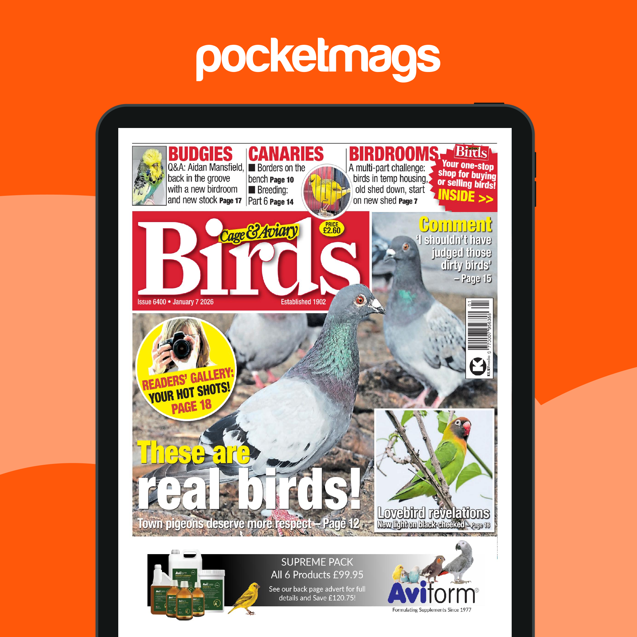 Cage & Aviary Birds Magazine - 7th January 2026 Back Issue