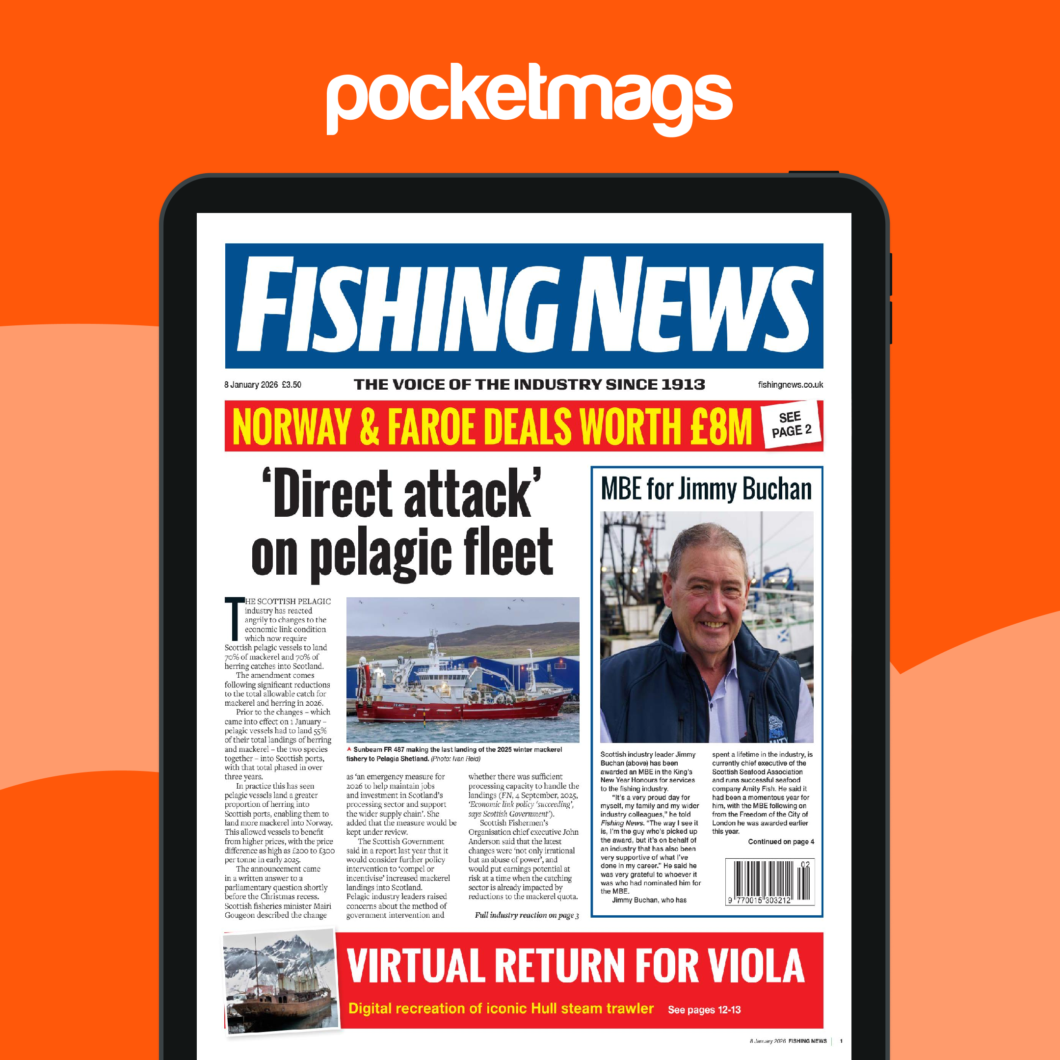 Fishing News Magazine - 8th January 2026 Zurück Ausgabe