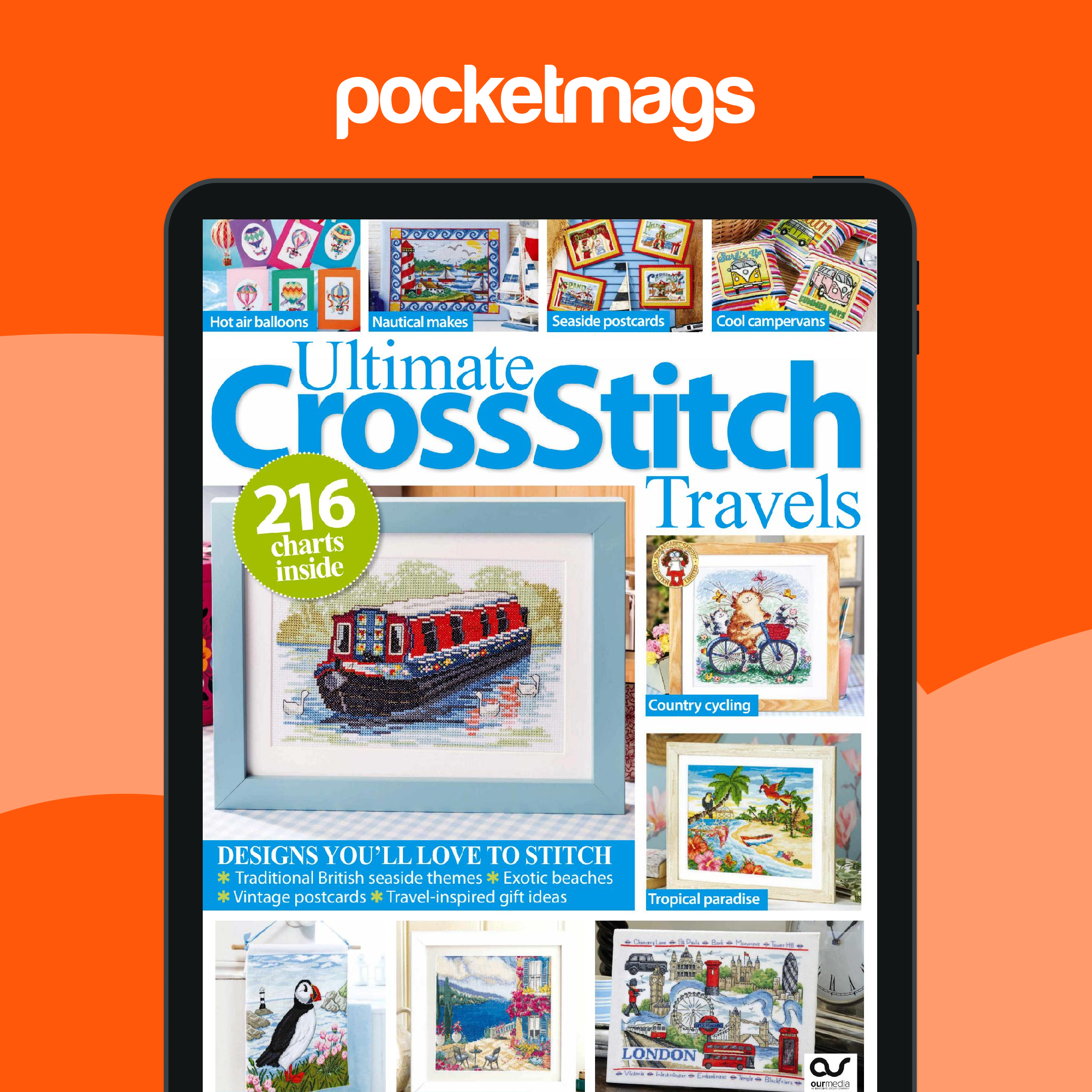 The World of Cross Stitching Magazine - Ultimate Cross Stitch Travels ...