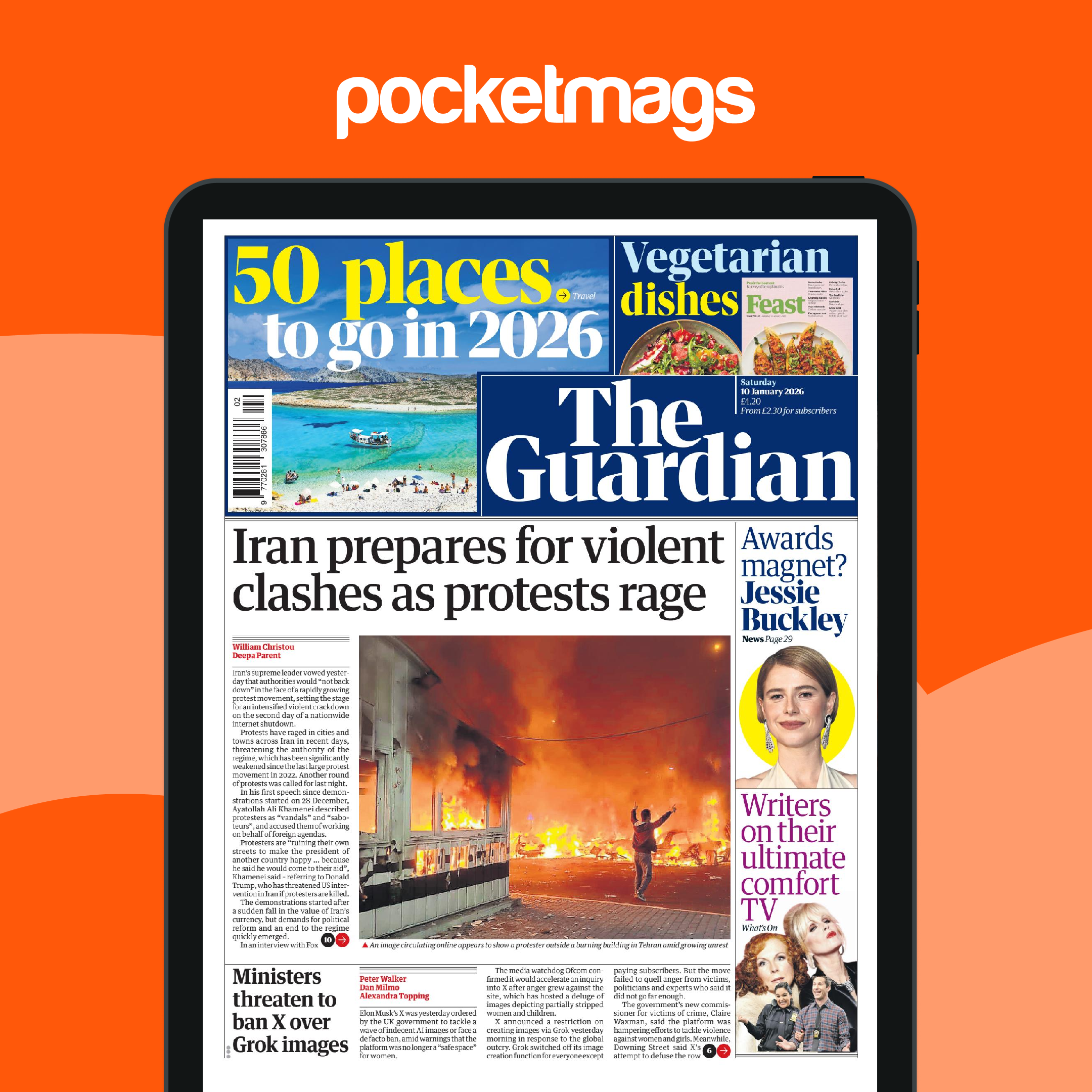 The Guardian Newspaper - Saturday, 10 January 2026 Edição anterior