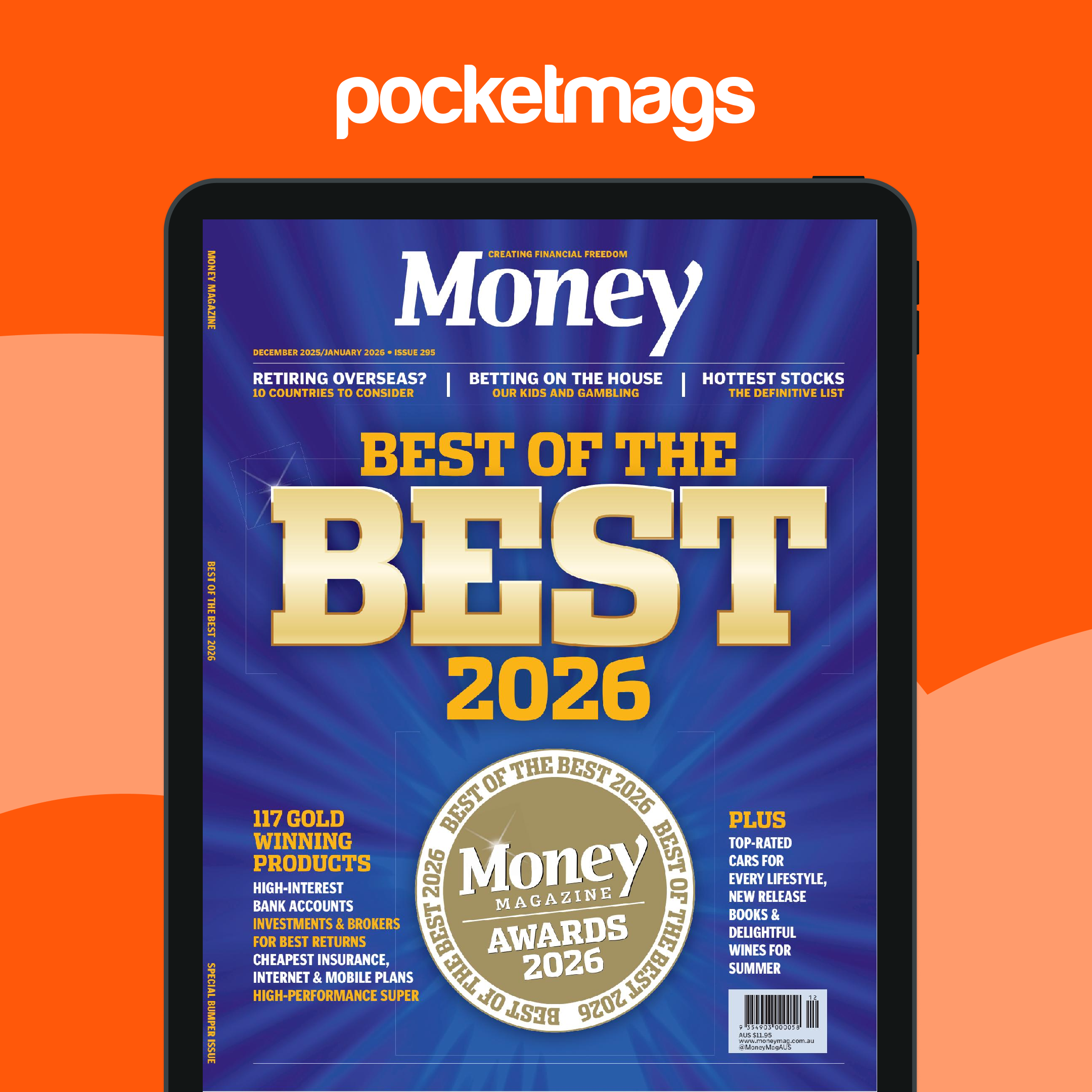 Money Magazine Assinaturas e December 2025 - Best of the Best edição