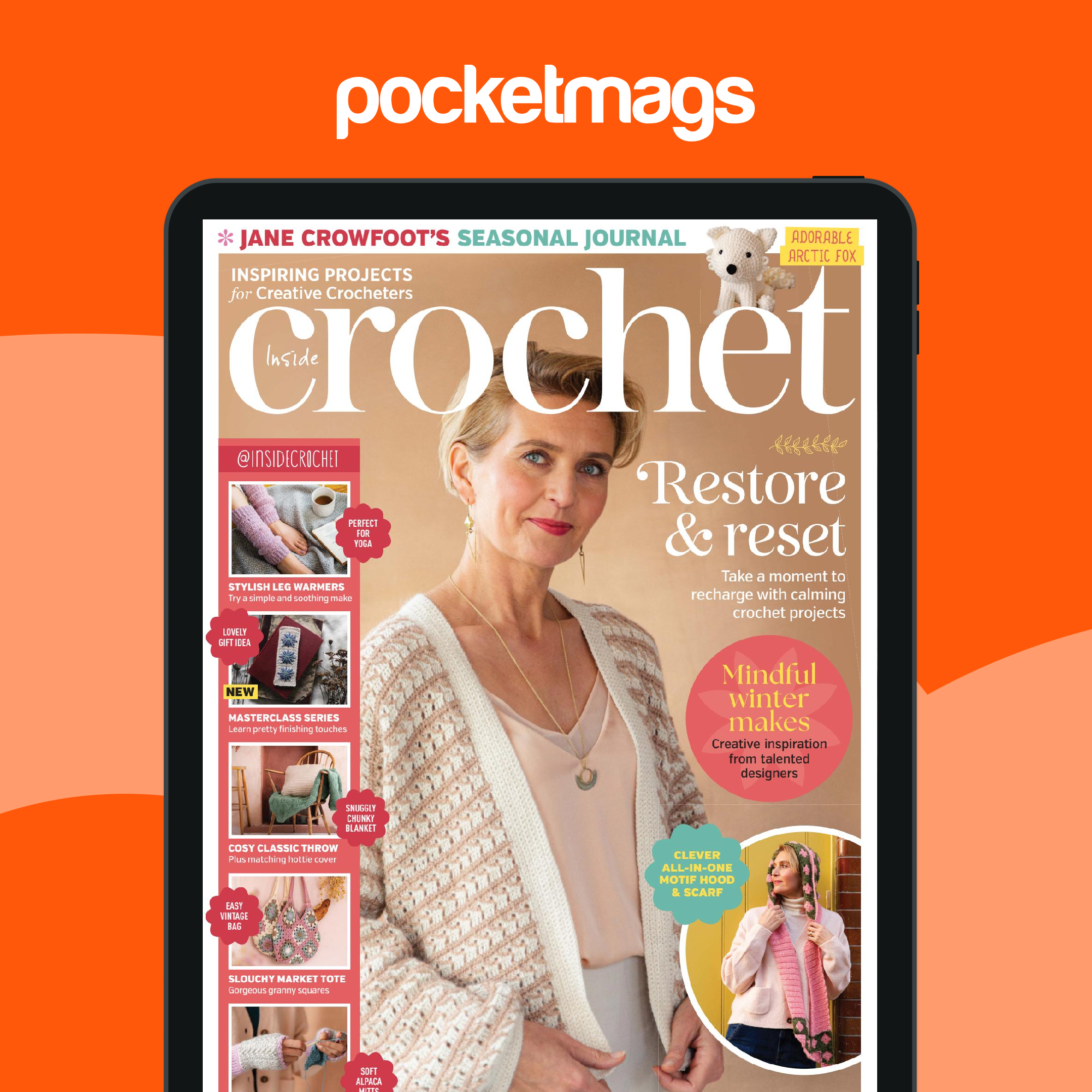 Inside Crochet Magazine Subscriptions and Issue 186 Issue