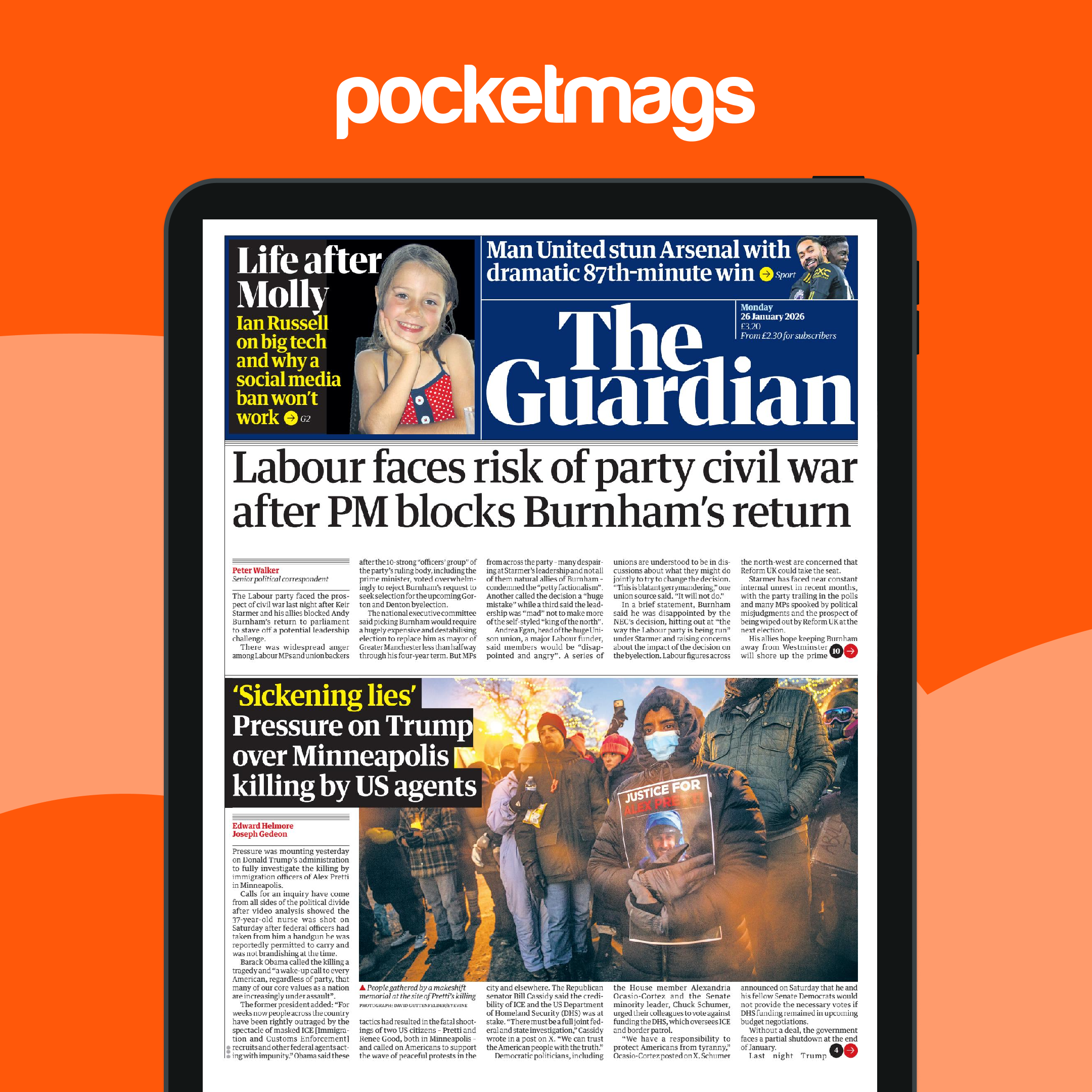 The Guardian Newspaper - Monday, 26 January 2026 Back Issue