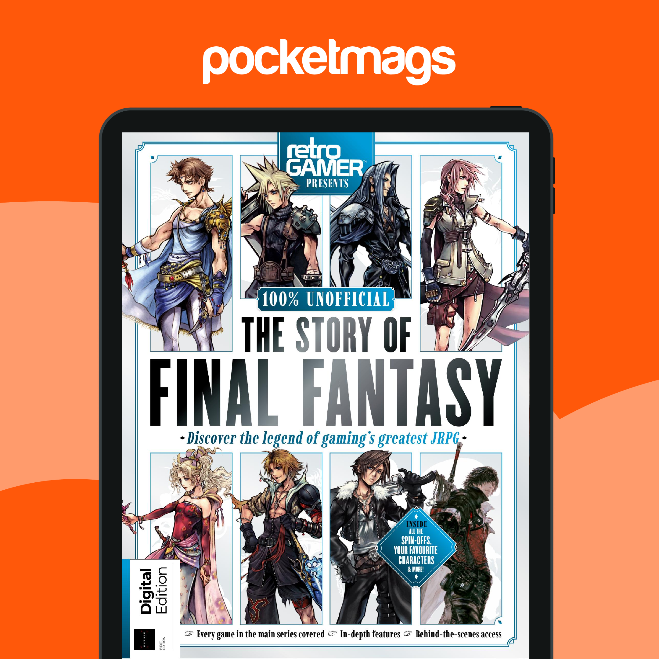 Gaming Bookazine - The Story of Final Fantasy First Edition Back Issue