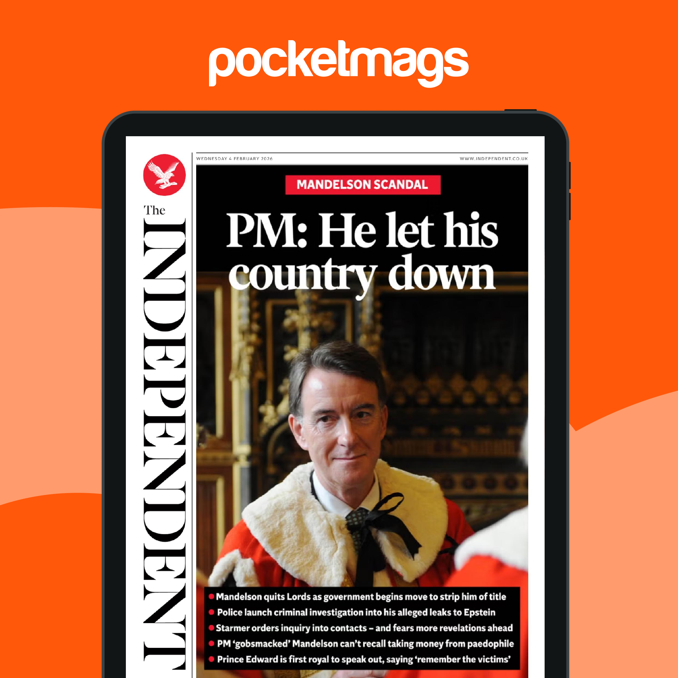 The Independent Daily Edition Newspaper - Wednesday, 04 February 2026 ...