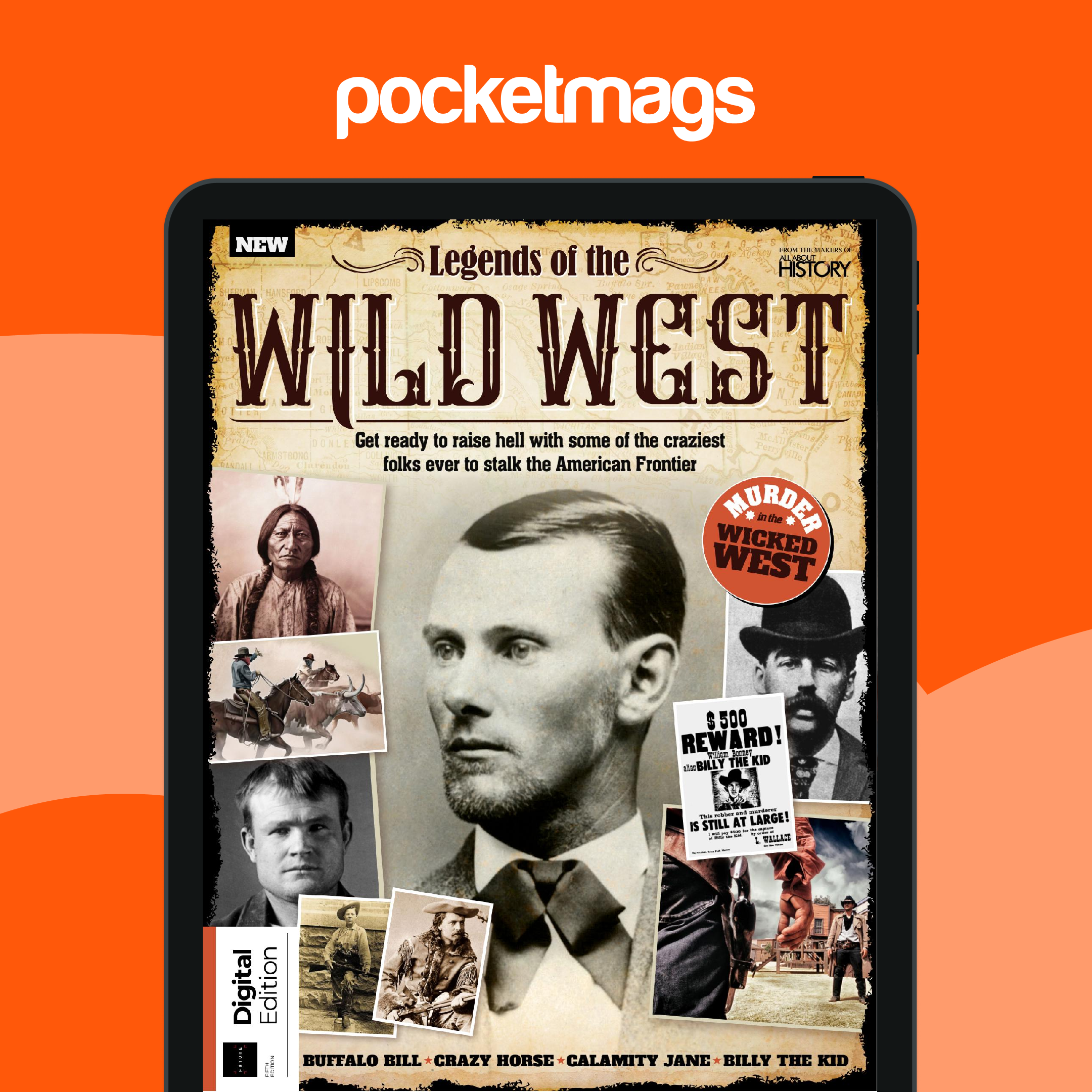About History Bookazine - All About History Legends of the Wild West ...